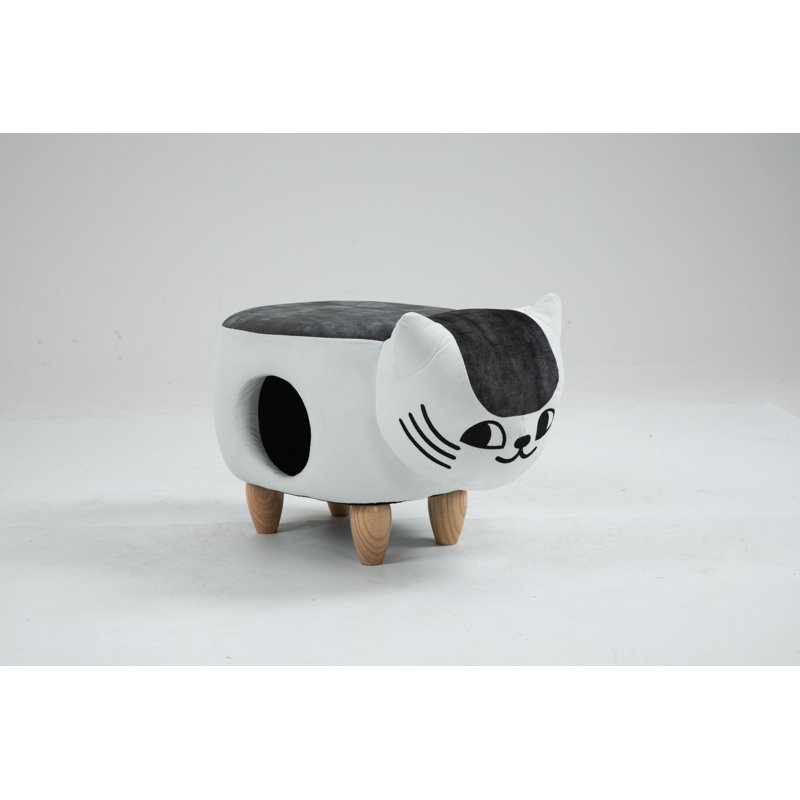 Tucker Murphy Pet™ 15" Chemane Cat Condo Ottoman & Reviews | Wayfair