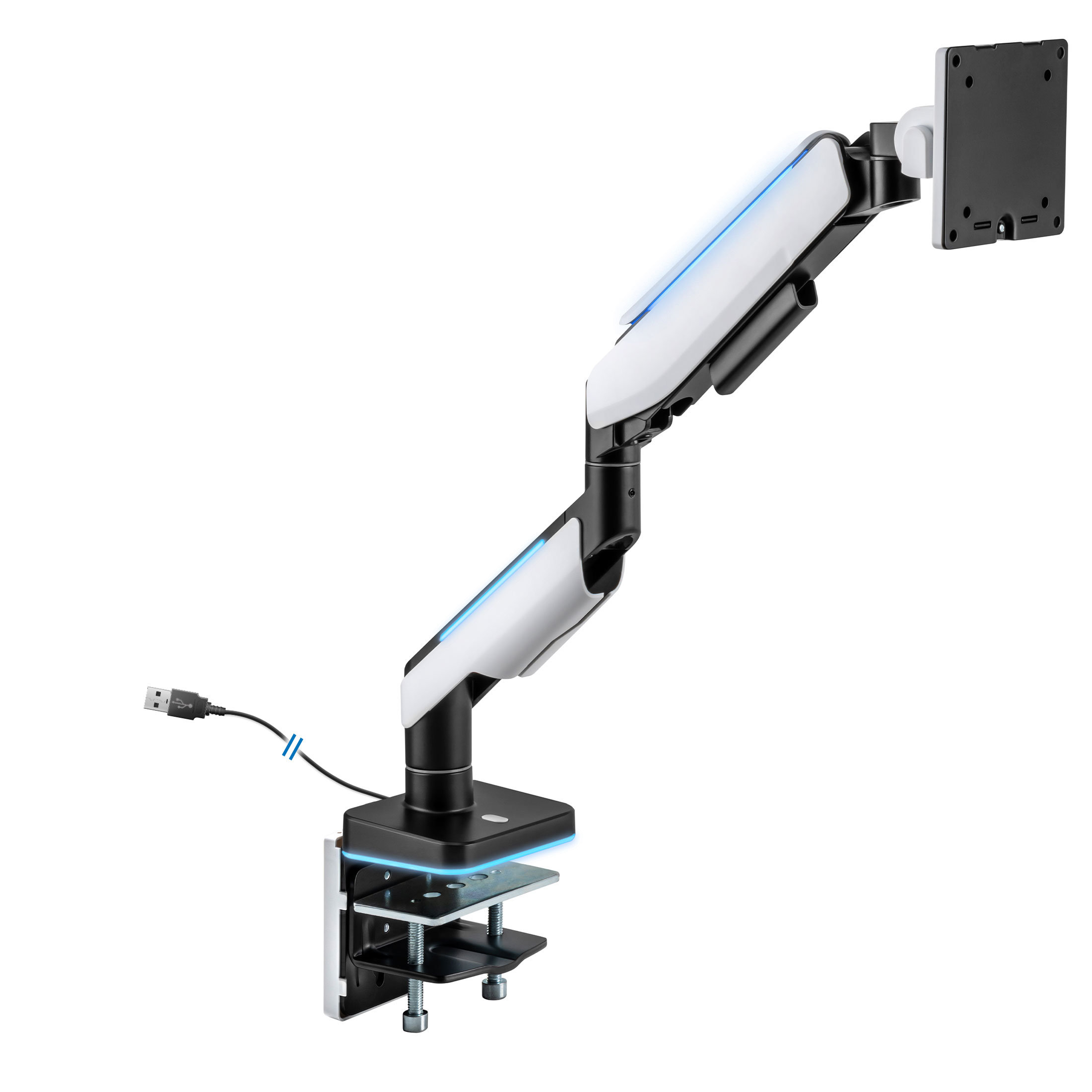 Mount-It! Heavy-Duty Single Monitor Arm for Ultrawide Screens Up To 49 ...