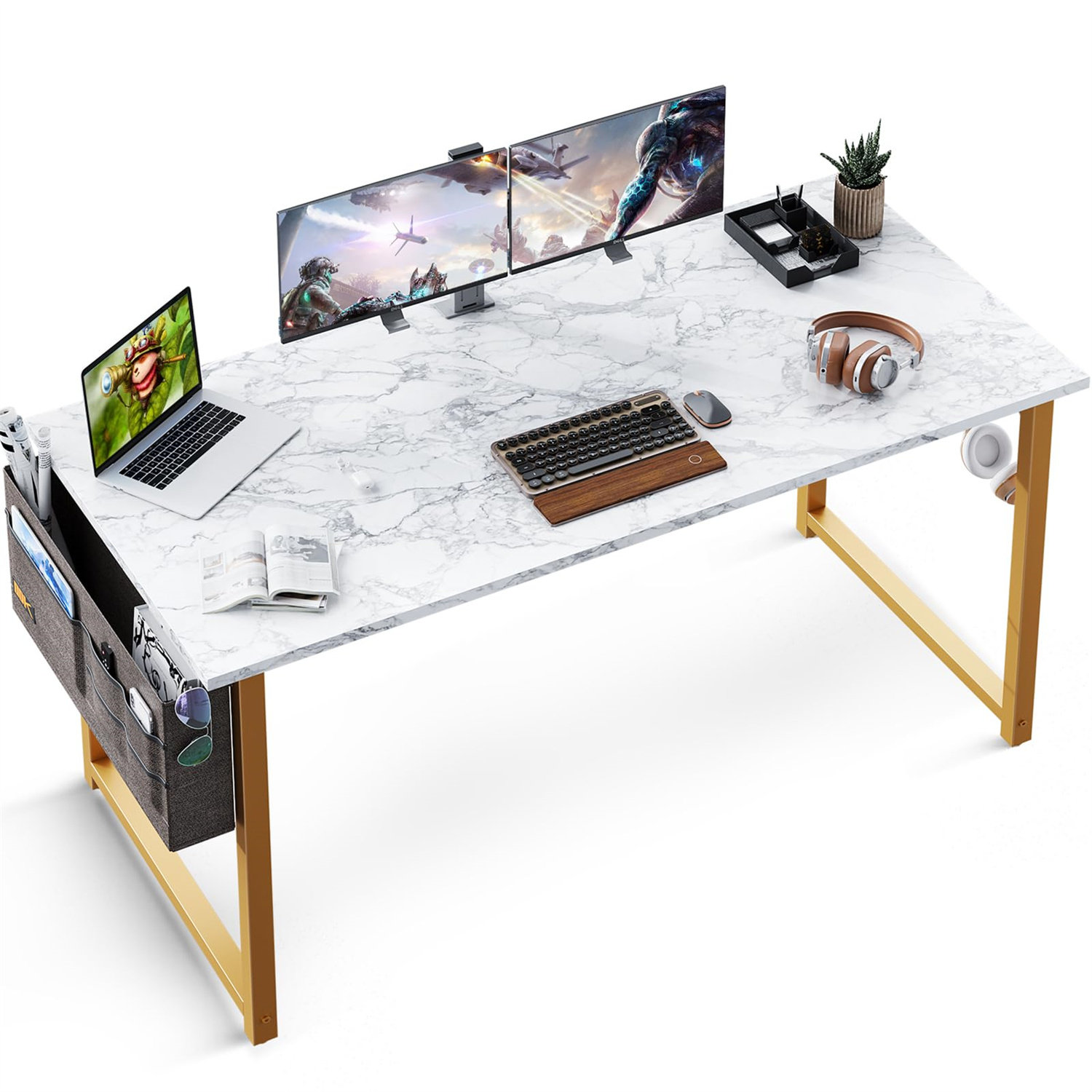 Mercer41 Jeyly Rectangle Computer Desk | Wayfair