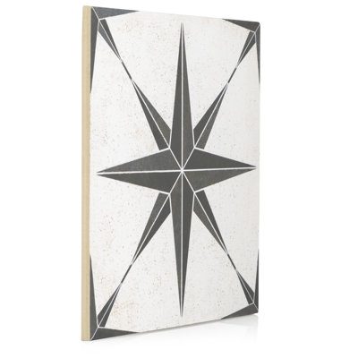 Industry Tile 8.86" x 8.86" Porcelain Patterned Wall & Floor Tile ...