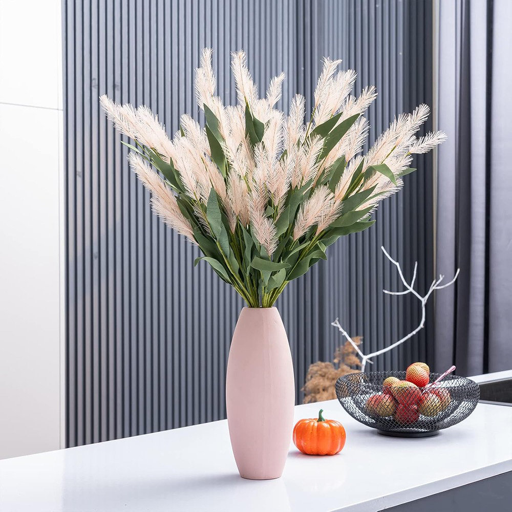 Dakota Fields Artificial Foxtail Grass, Faux Rabbit Tail Grass Bouquets,Fake P... - Wayfair Canada