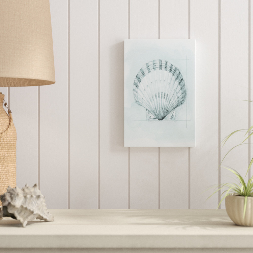 House of Hampton Coastal Shell Schematic III by Megan Meagher ...