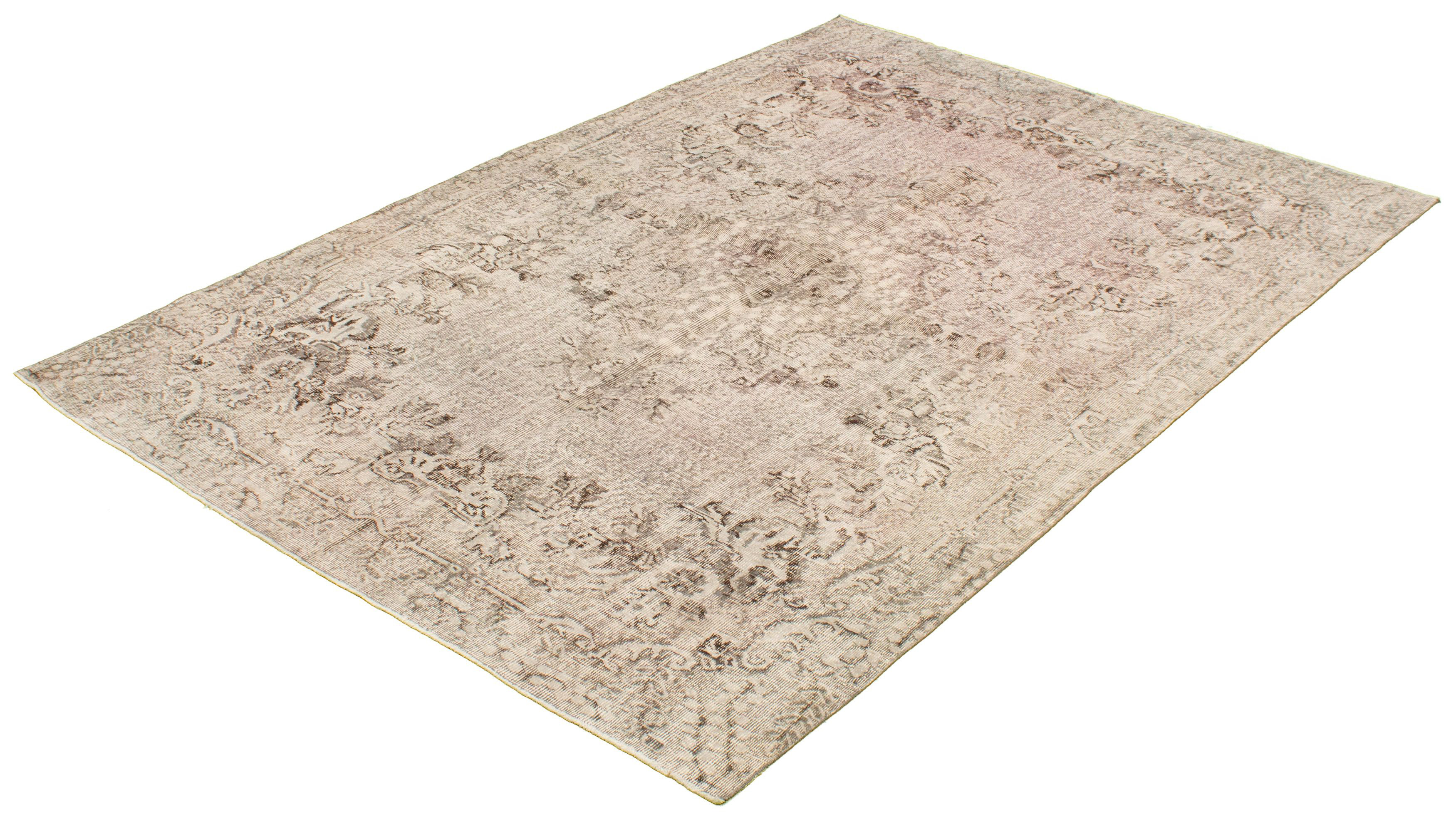 Isabelline One-of-a-Kind Derren-John Hand-Knotted 1980s 6'5" x 9'6 ...