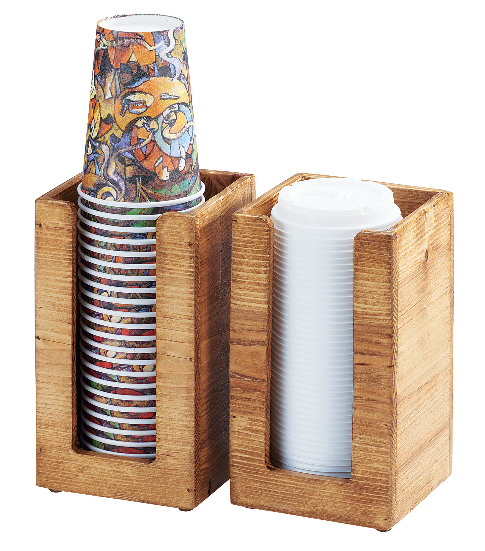 Cal-Mil Madera Single Countertop Cup and Lid Organizer & Reviews | Wayfair