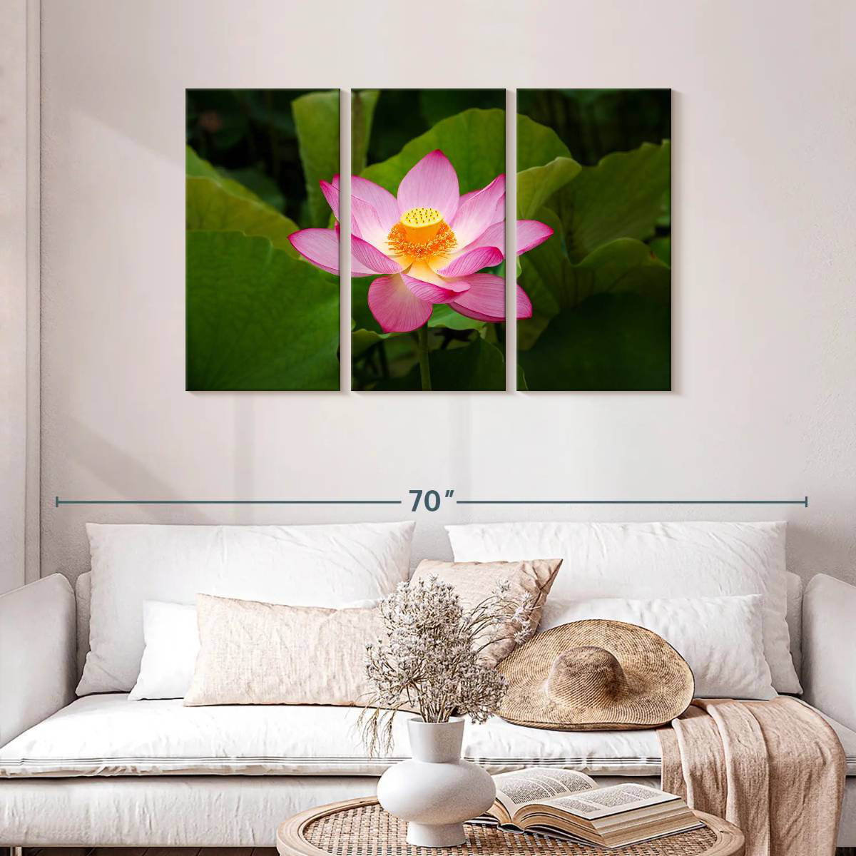 Ebern Designs Fresh Lotus Flower | Wayfair