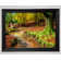 Bright Star Gentle Shallow Stream Woodland - Single Picture Frame Print ...
