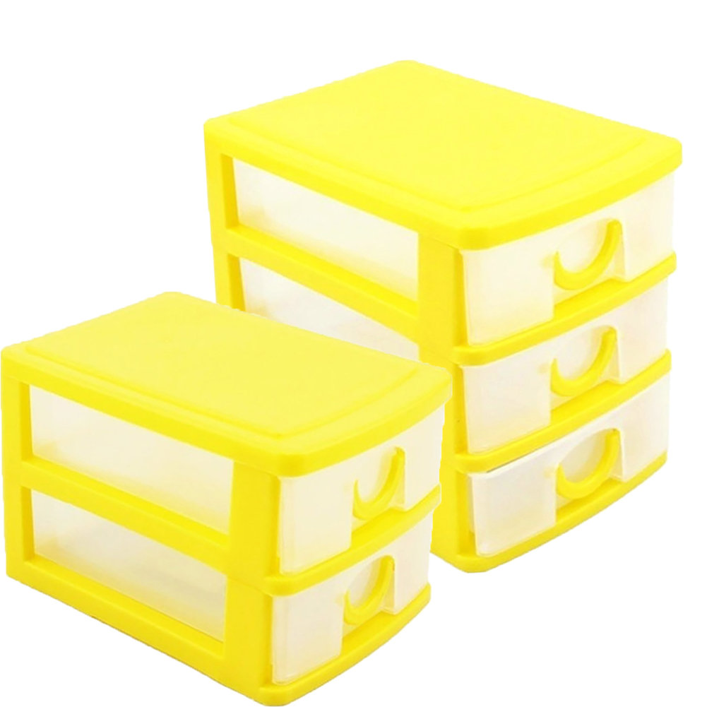 Rebrilliant 2 Piece Plastic Box Set | Wayfair