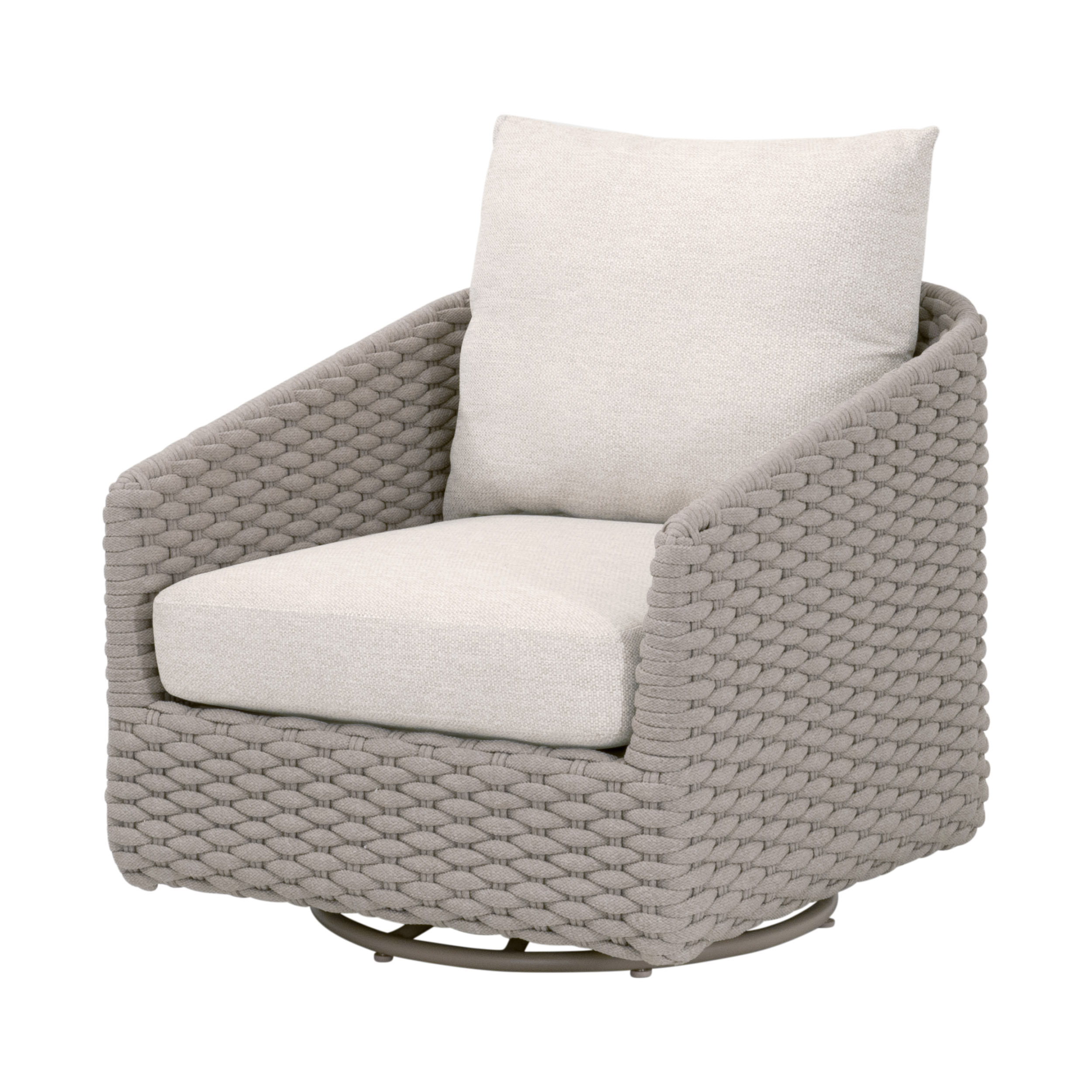 Hokku Designs Caspian Outdoor Swivel Rocker Sofa Chair - Wayfair Canada
