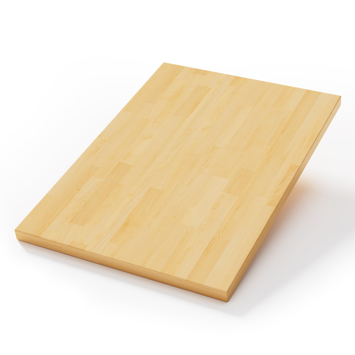 Gracie Oaks Butcher Block Countertop Top Unfinished Workbench Desk for ...