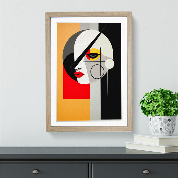Metro Lane Pablo Picasso Minimalism No.2 - Single Picture Frame Art ...