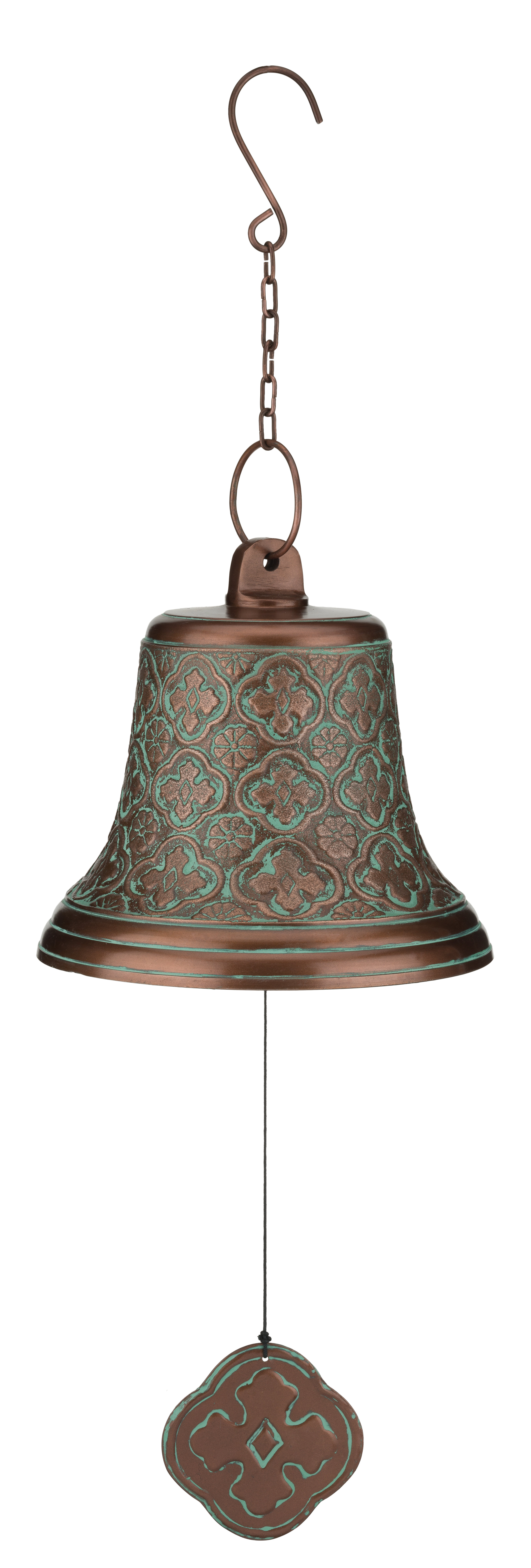 Regal Art & Gift Weather Resistant Metal Abstract Bell | Wayfair