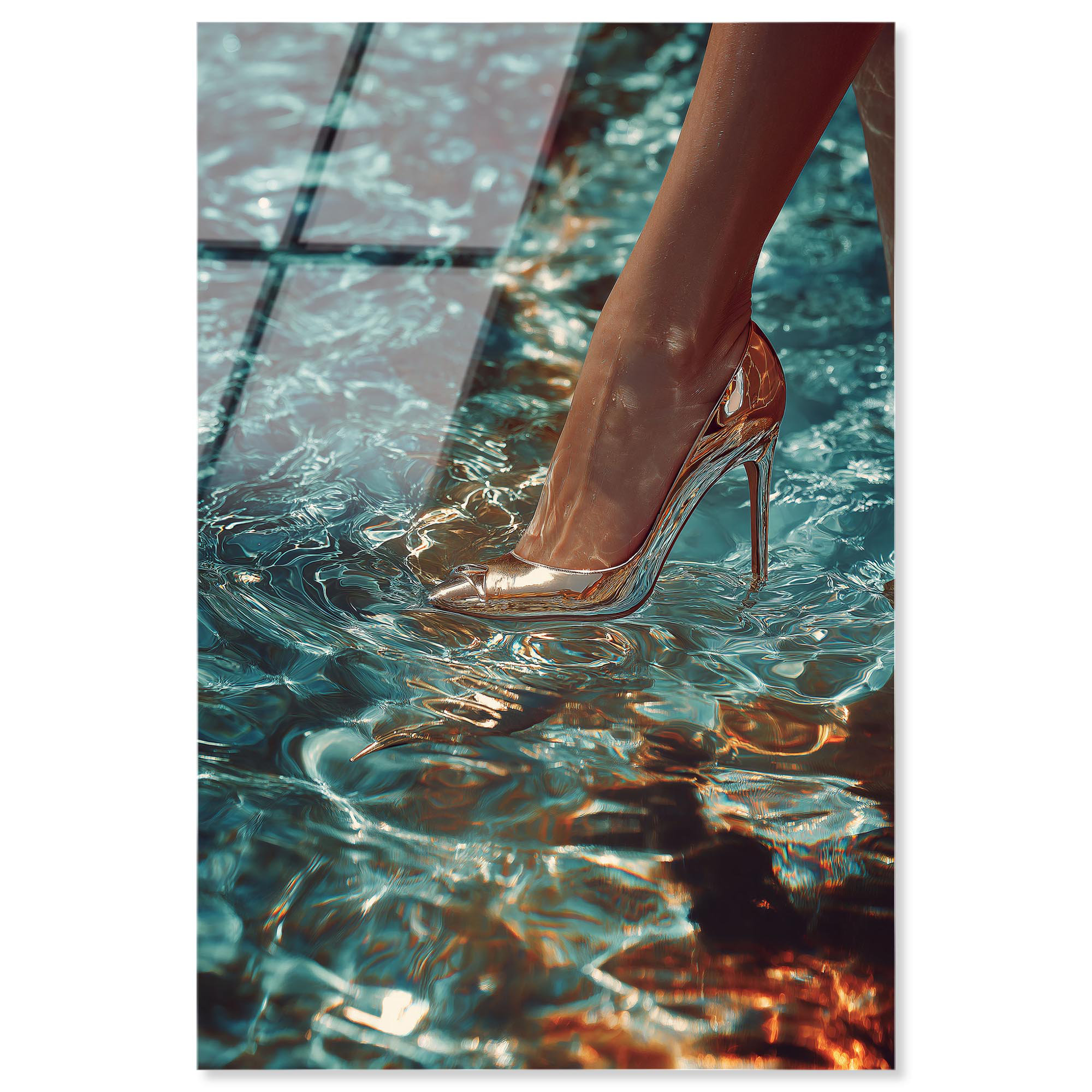 The Holiday Aisle® Hydro Heel II Acrylic Print Glam Wall Decor by ...