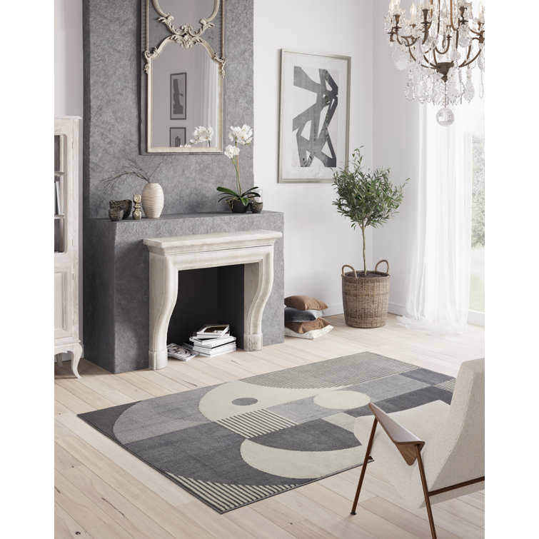 GIE Bali Tufted Grey/Beige/Black Rug | Wayfair.co.uk