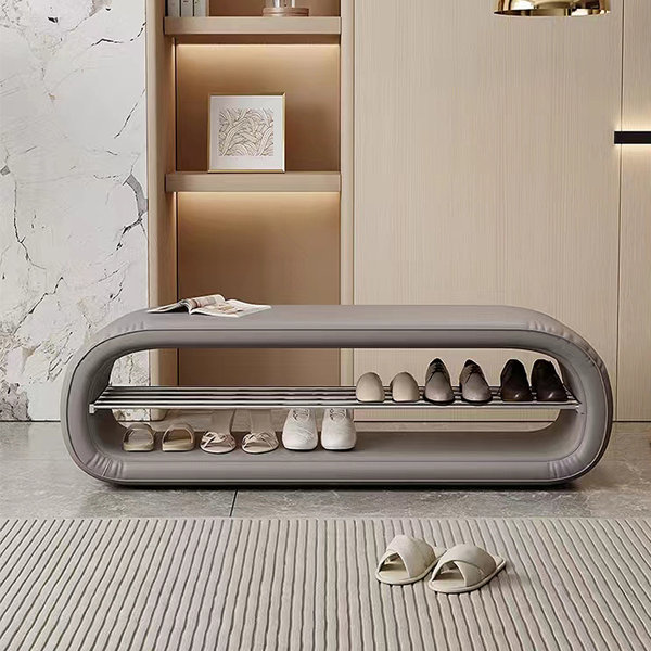 DICIXA Simple Shoe Change Stool 10 Pair Shoe Storage Bench | Wayfair