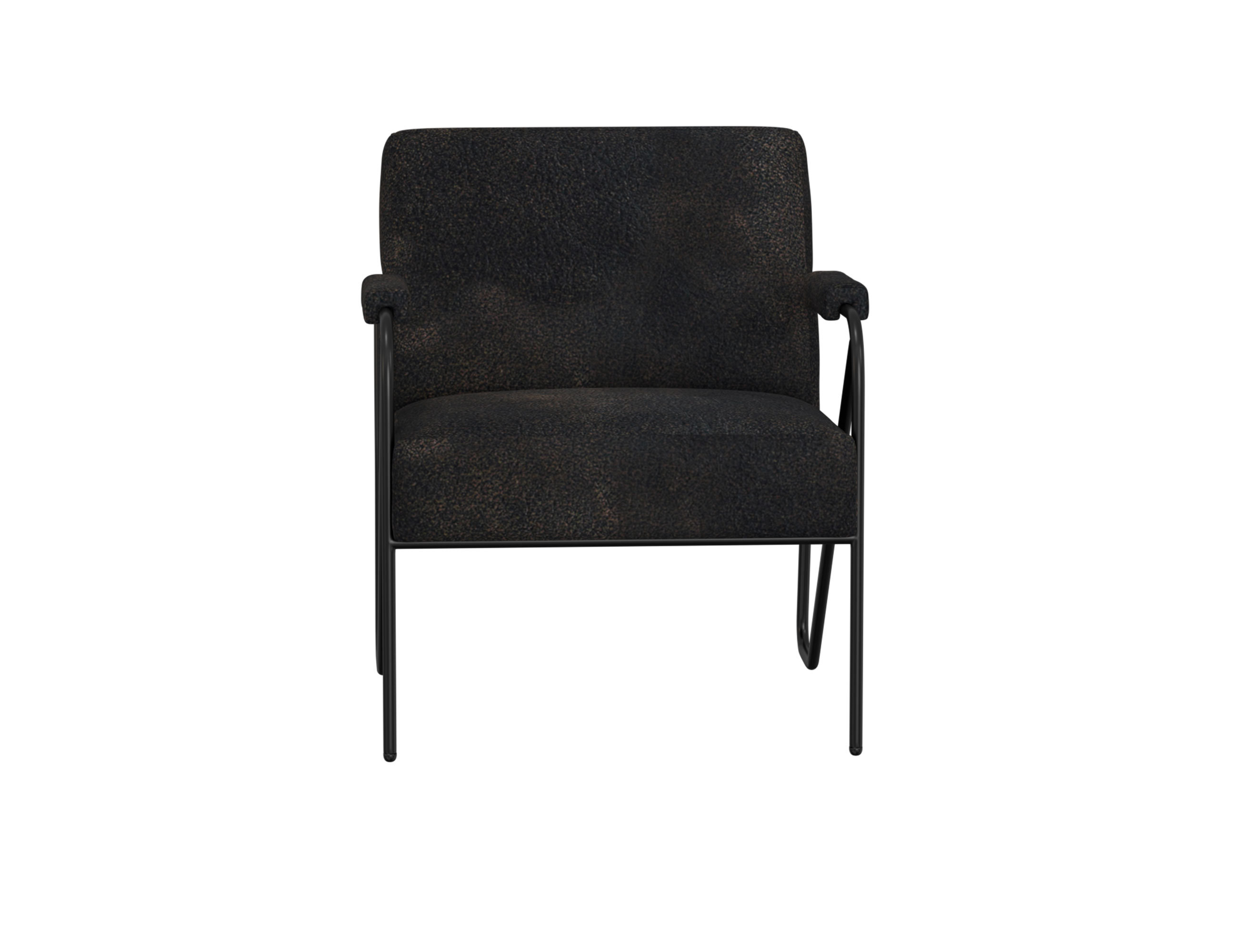 Corrigan Studio® Wooden Frame & Metal Base, Armchair | Wayfair