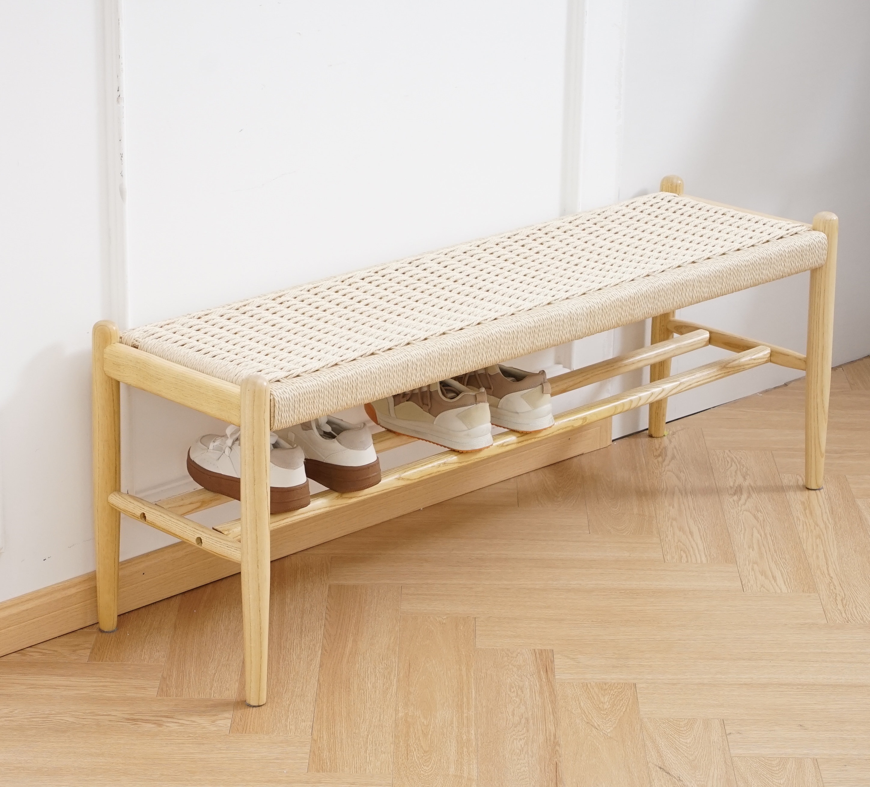 Ebern Designs Barnicle Solid Wood Bench | Wayfair