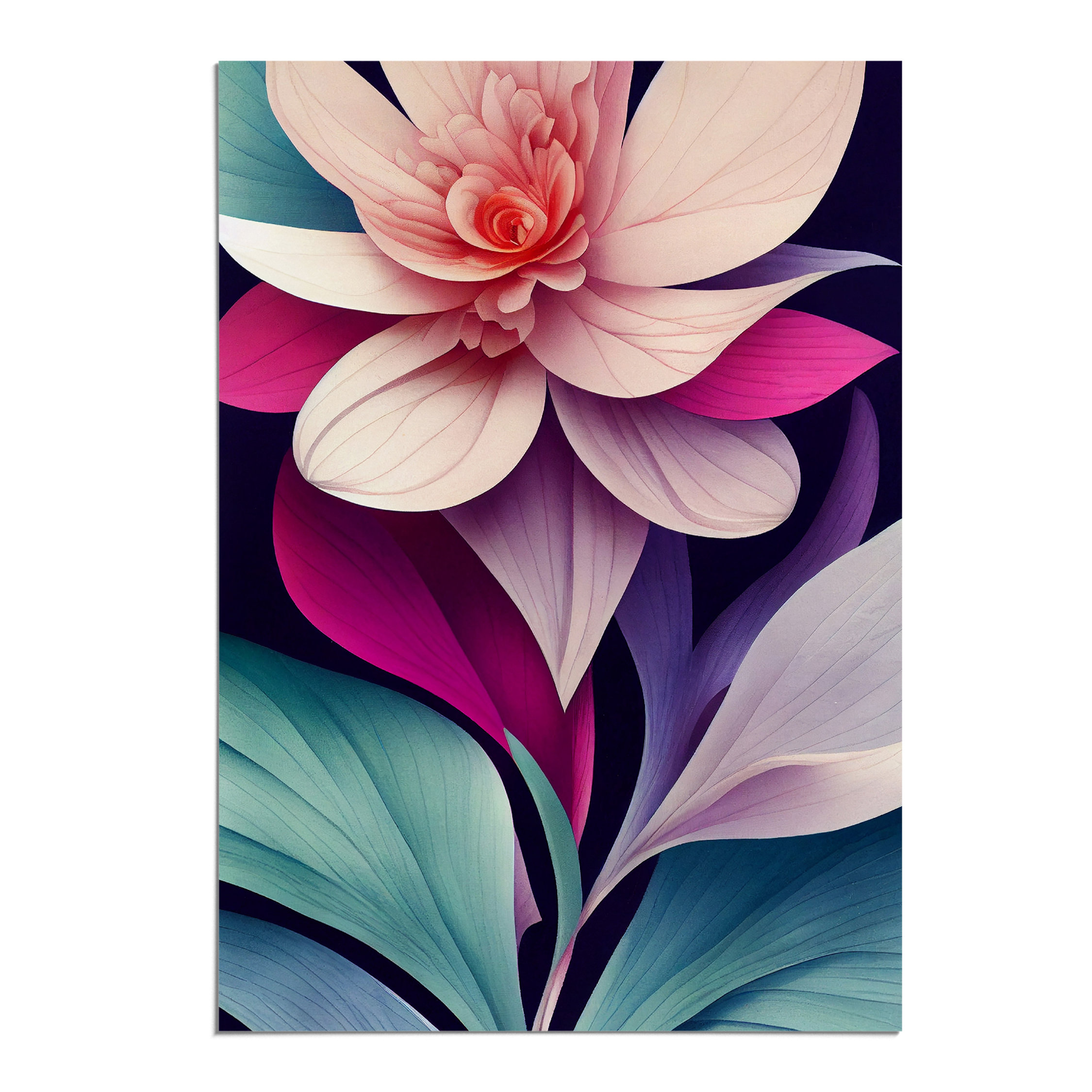 Marlow Home Co. XV1022-4275X Sublime Flower Art - | Wayfair.co.uk