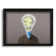 Happy Larry Light Bulb Head - Picture Frame Graphic Art on Canvas ...