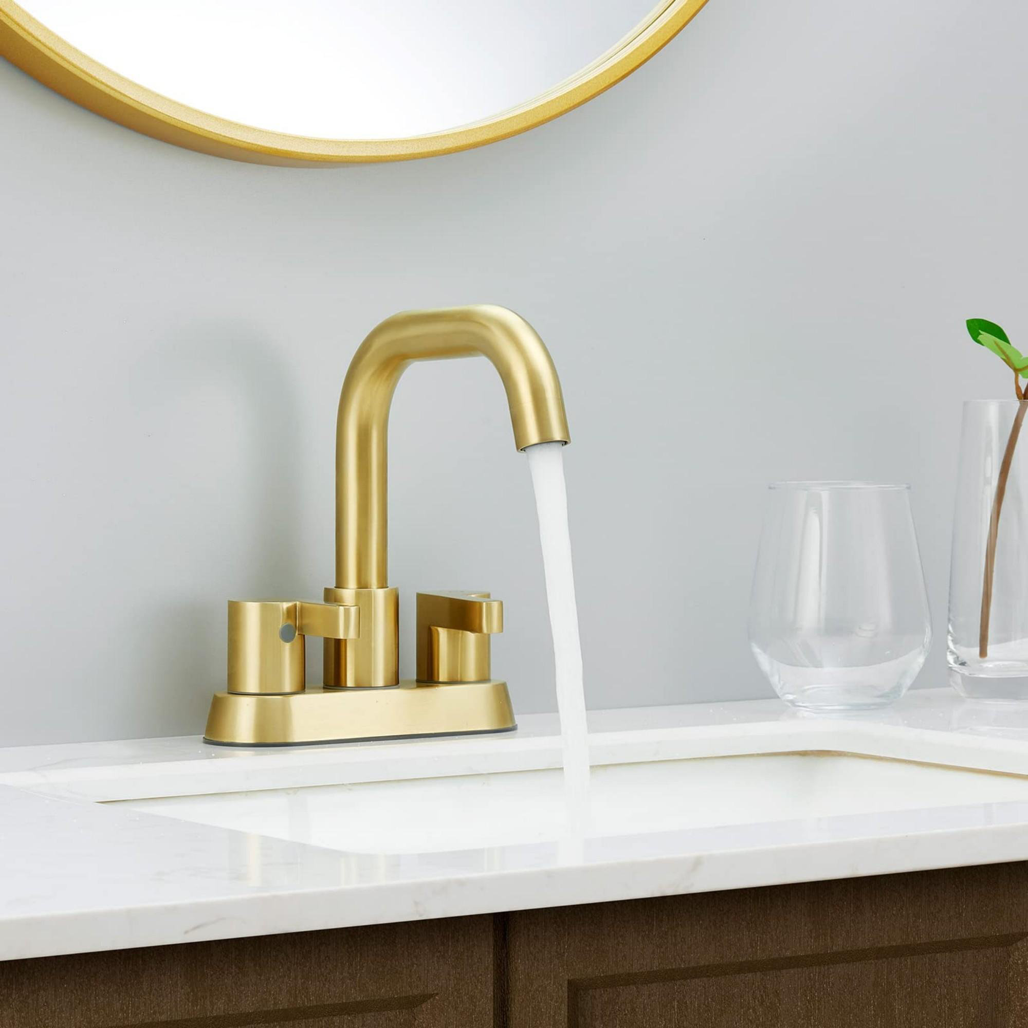 MINGT Bathroom faucet with 360 degree turn spout - Wayfair Canada