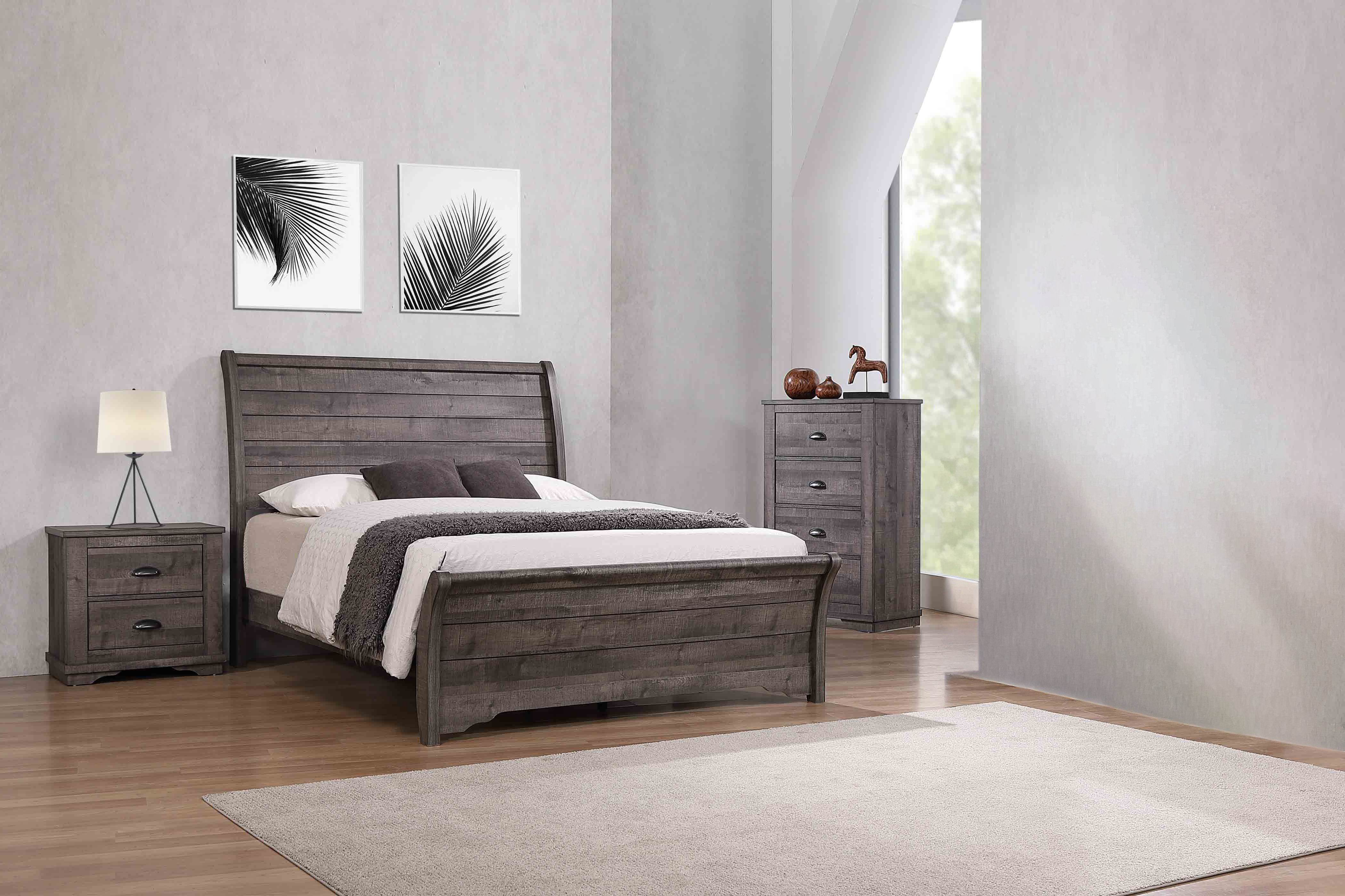 Millwood Pines Ermel 3-4_Brianne Sleigh Bedroom Set | Wayfair