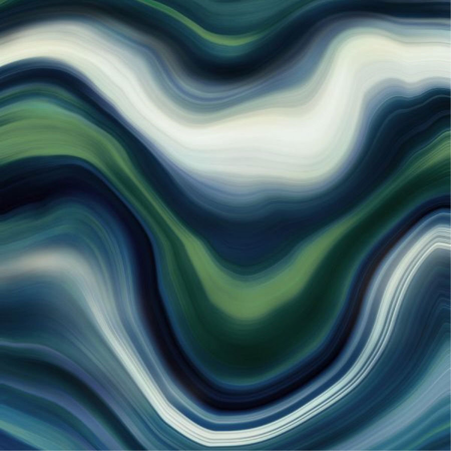 Chelsea Art Studio Mari Urasawa Sapphire Waves IV On Canvas by Mari ...