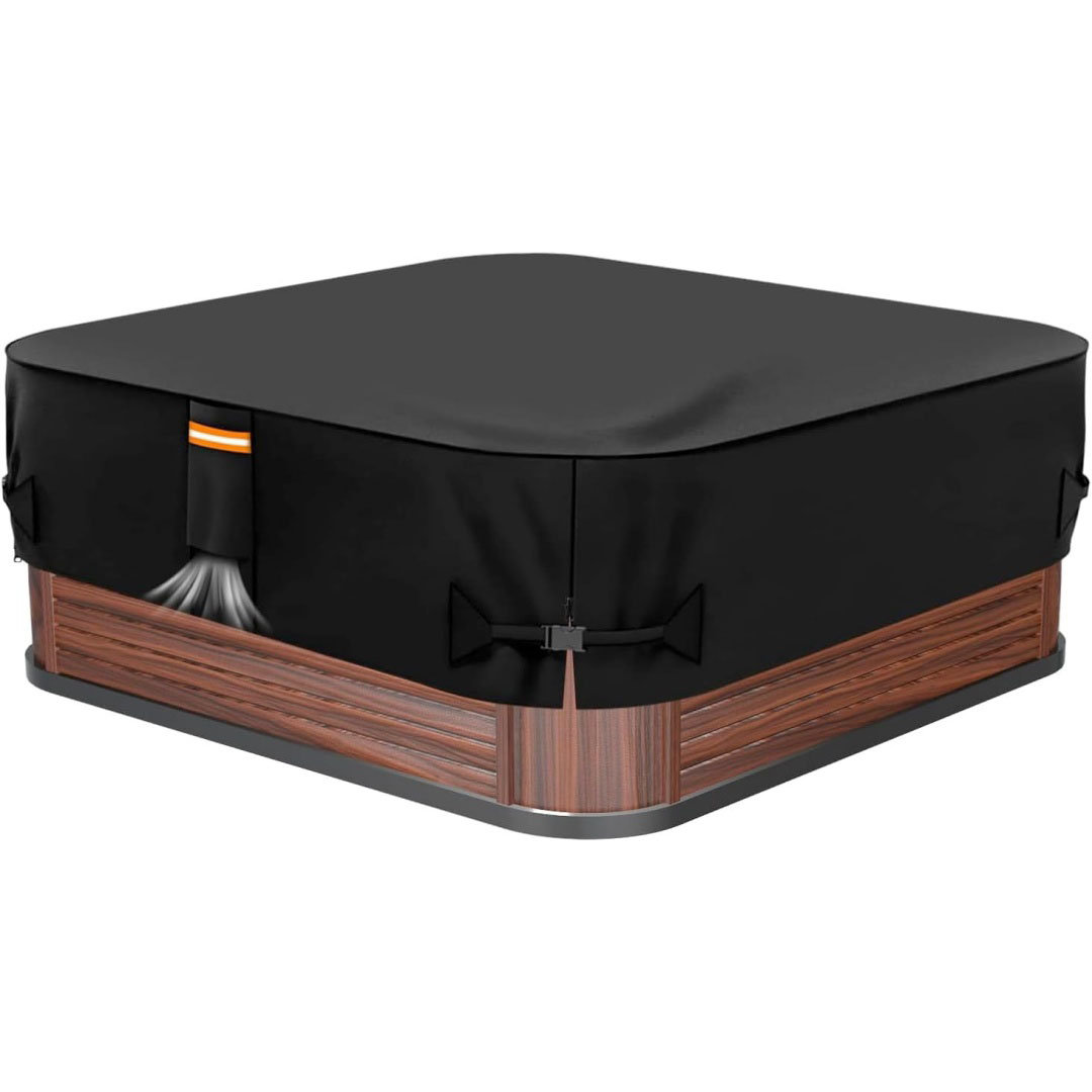 DESIGN SHOP BY SHELL Hot Tub Cover Protector 93"X93",Spa Covers For Hot ...