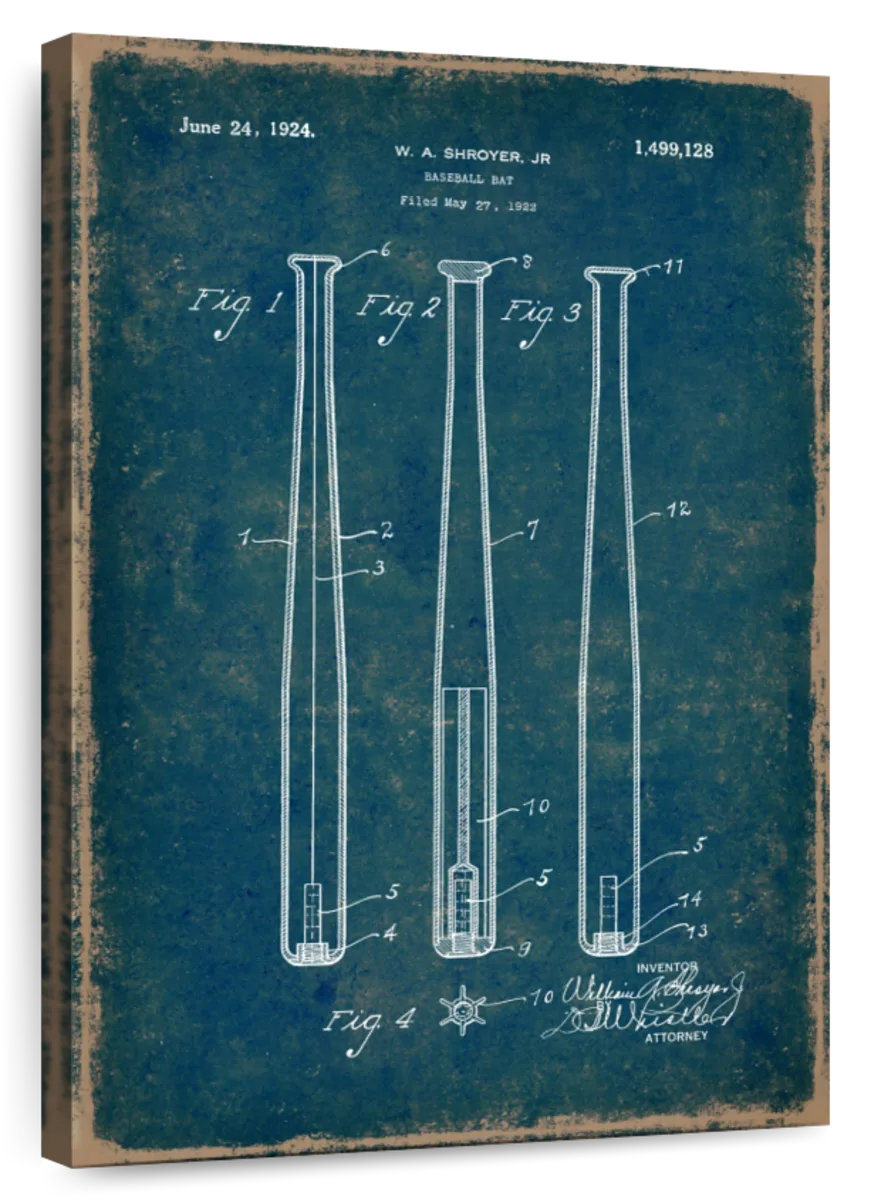 Williston Forge Teal Baseball Bat Kynaat | Wayfair