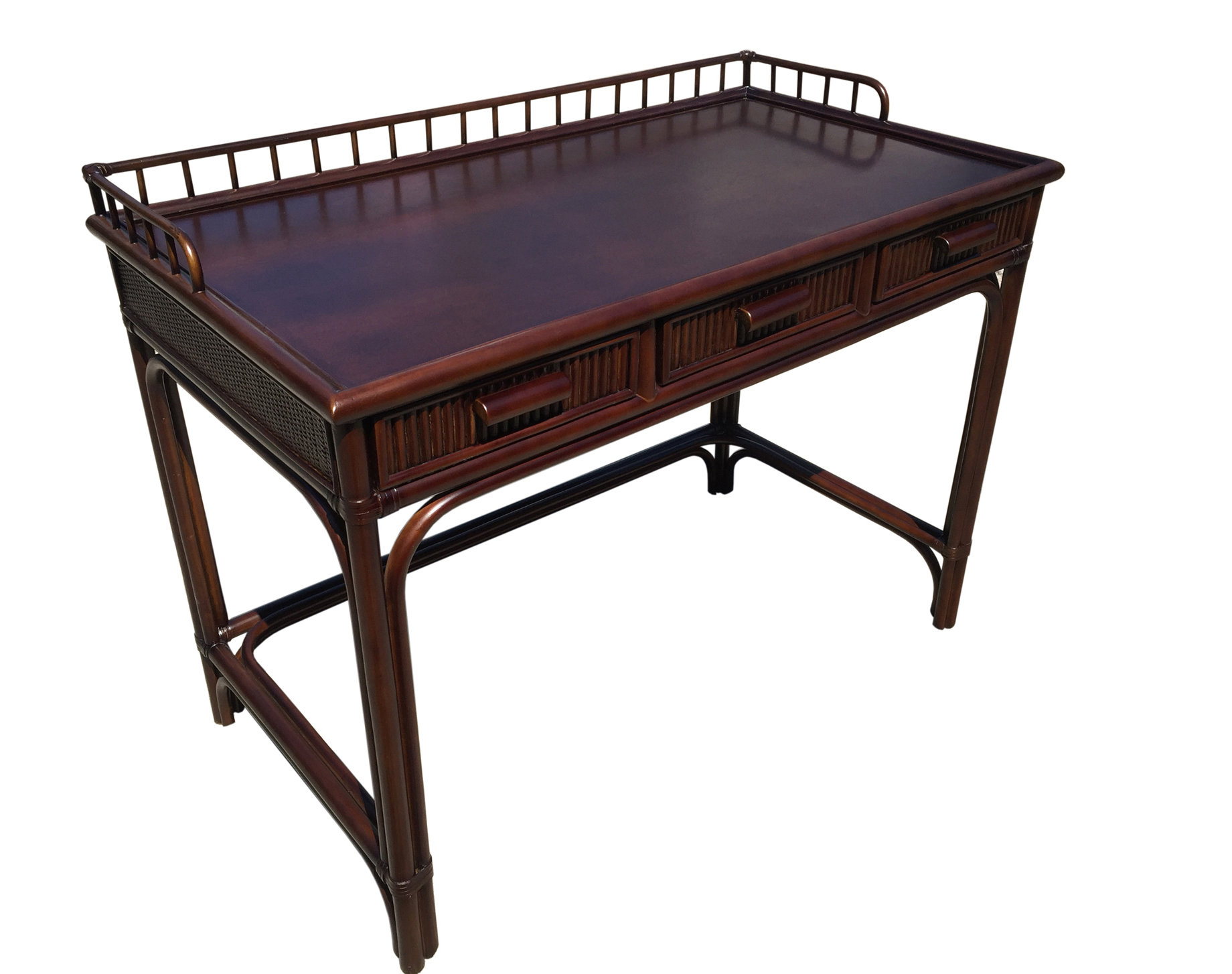 Bayou Breeze Jessie Solid Wood Writing Desk | Wayfair