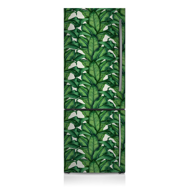 Bay Isle Home Leaves Botanical Freezer Door Sticker | Wayfair.co.uk