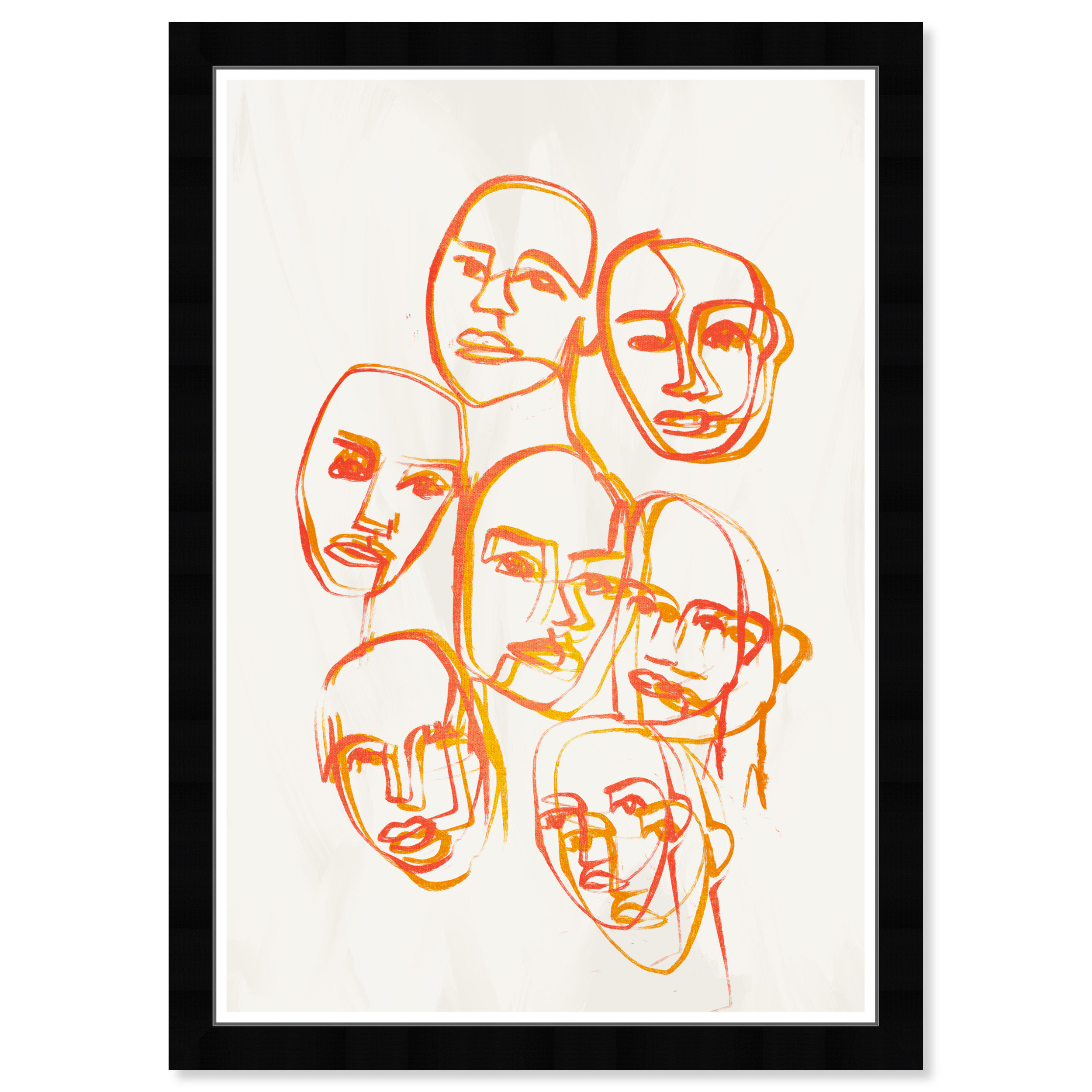 Trinx People and Portraits Friendly Faces Modern & Contemporary White ...