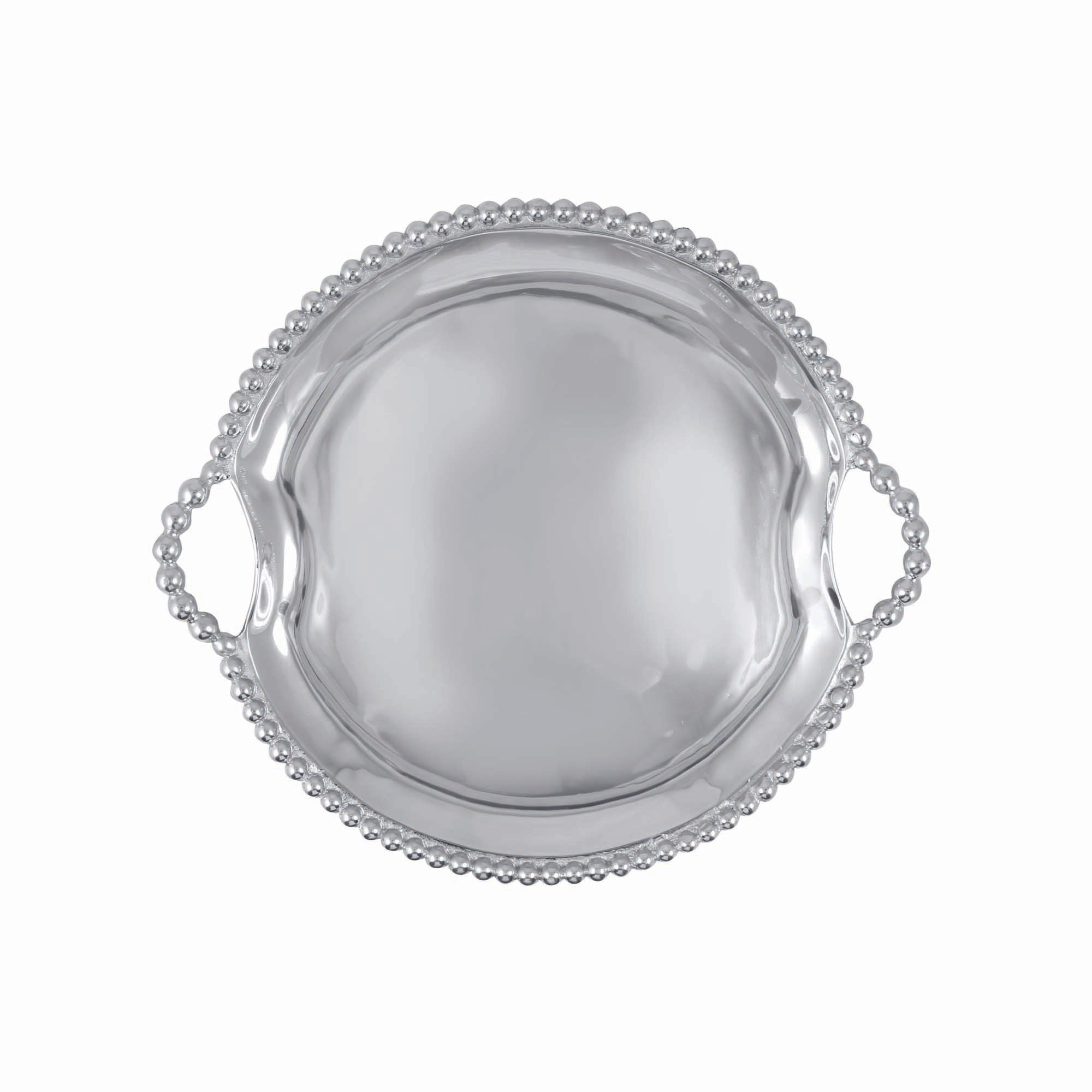 Mariposa String of Pearls Handled Serving Tray | Wayfair