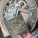 Whitehall Products Silhouette Monogram Personalized Indoor/Outdoor Wall ...