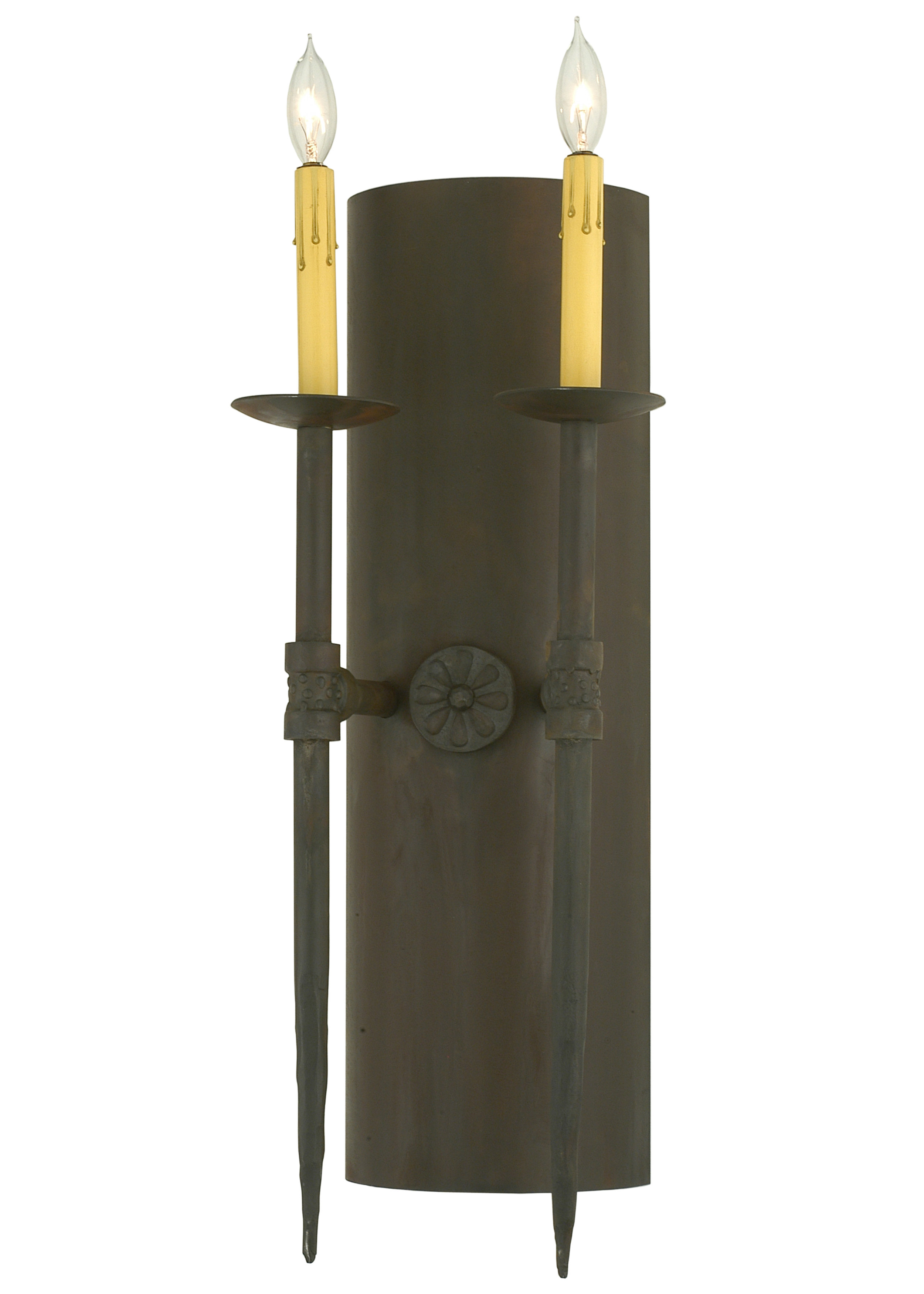 Meyda Lighting Warwick 2-Light Candle Wall Light | Wayfair