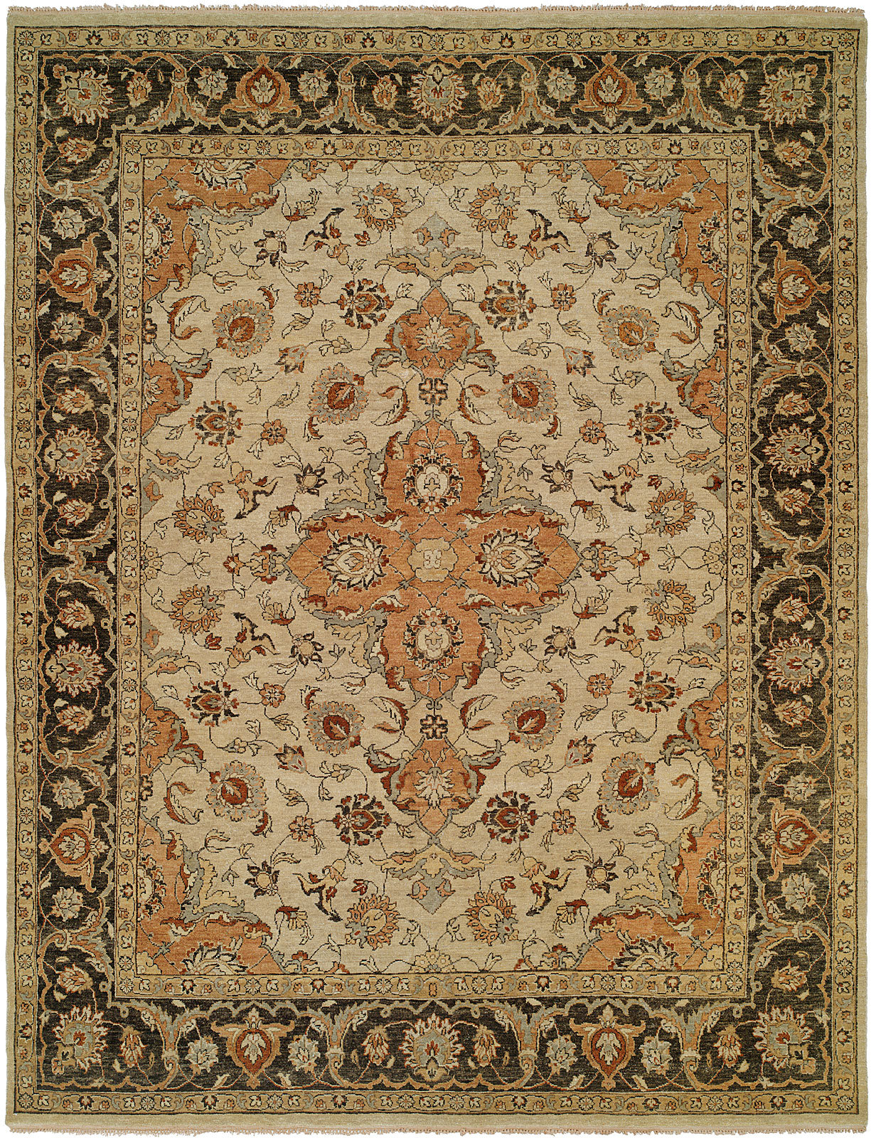Madison Couture Rugs Beige/Brown Area Rug | Perigold