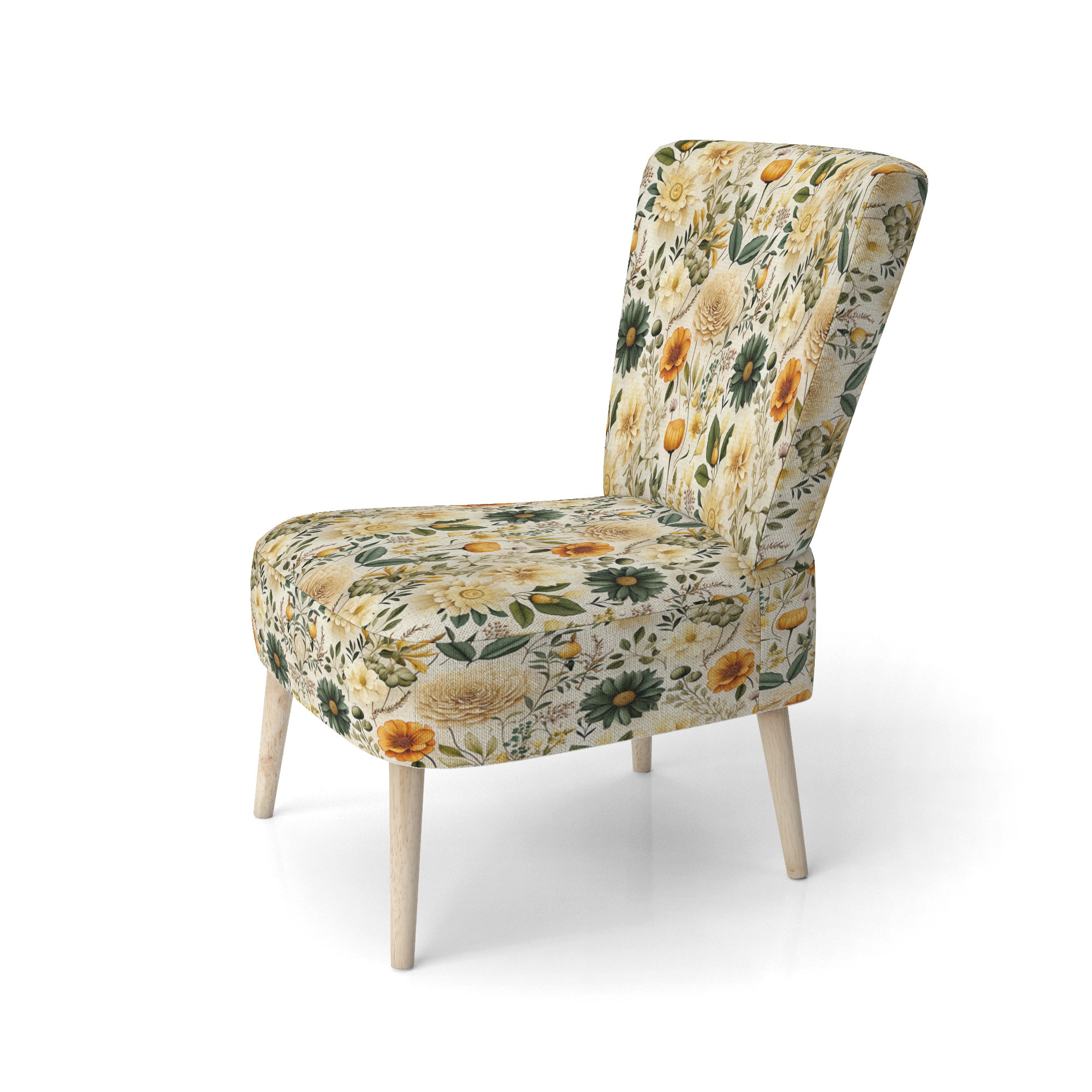 Dakota Fields Floral Wanderlust Boho Pattern - Upholstered Bohemian ...