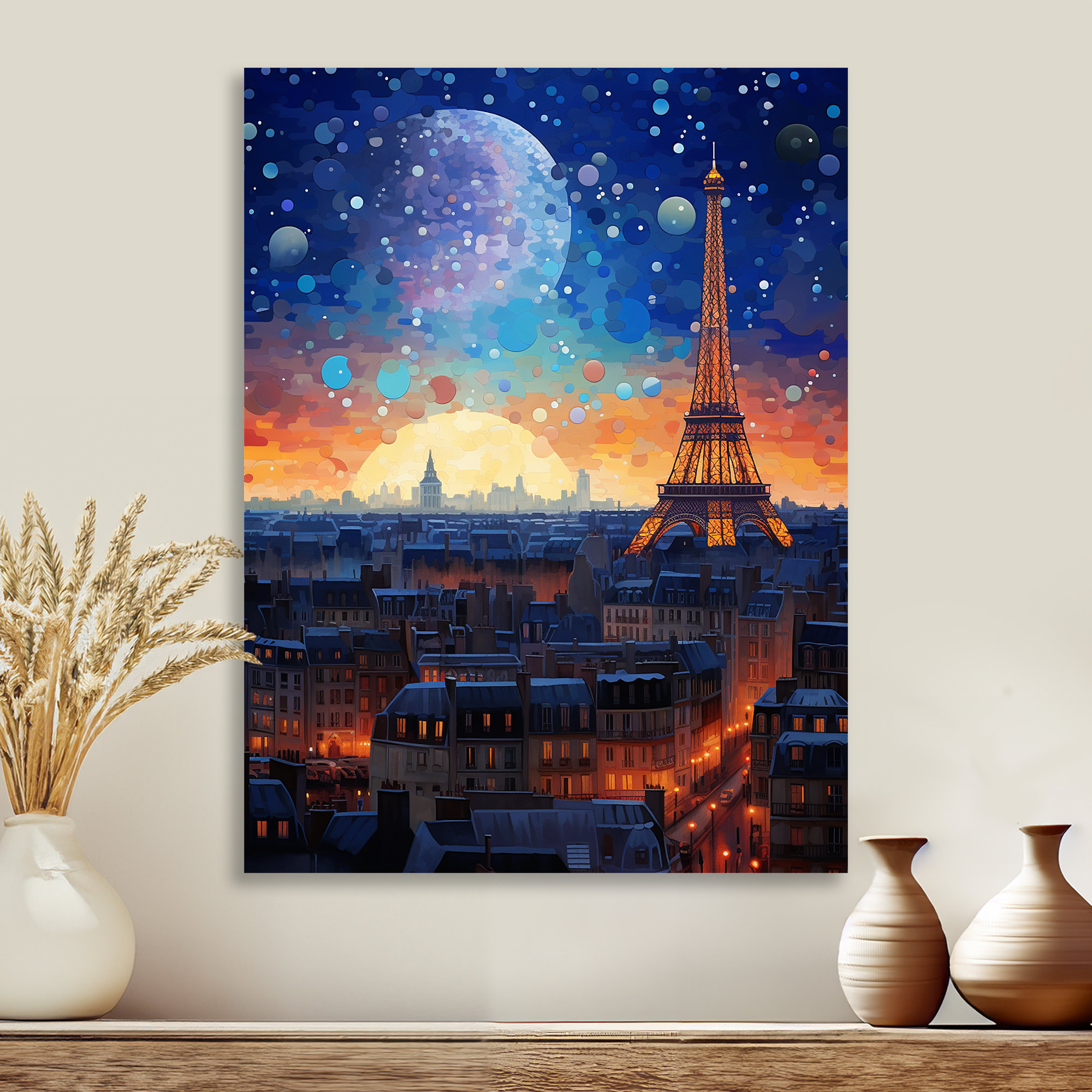 Winston Porter New Year Fireworks Paris Eiffel Tower II - City Paris ...