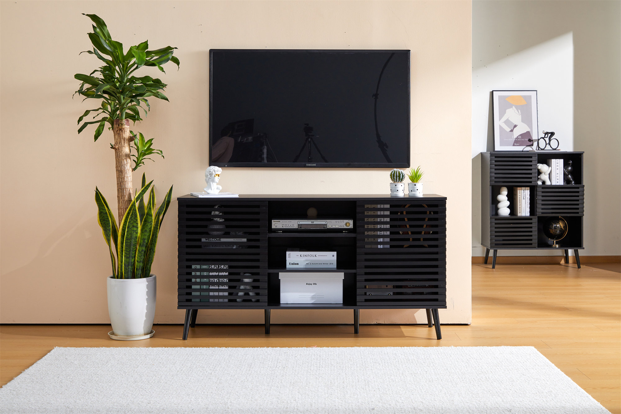 George Oliver 55" TV Stand For Tvs Up To 60 Inch | Wayfair