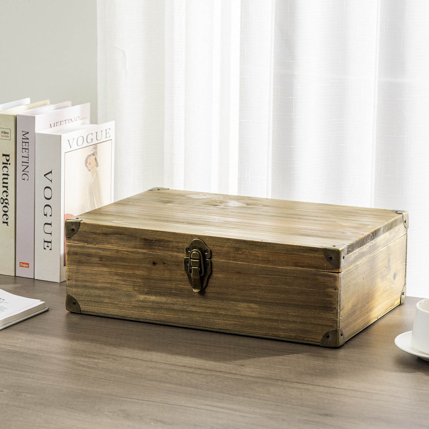 Millwood Pines Decorative Cassette Tape Media Storage Box | Wayfair