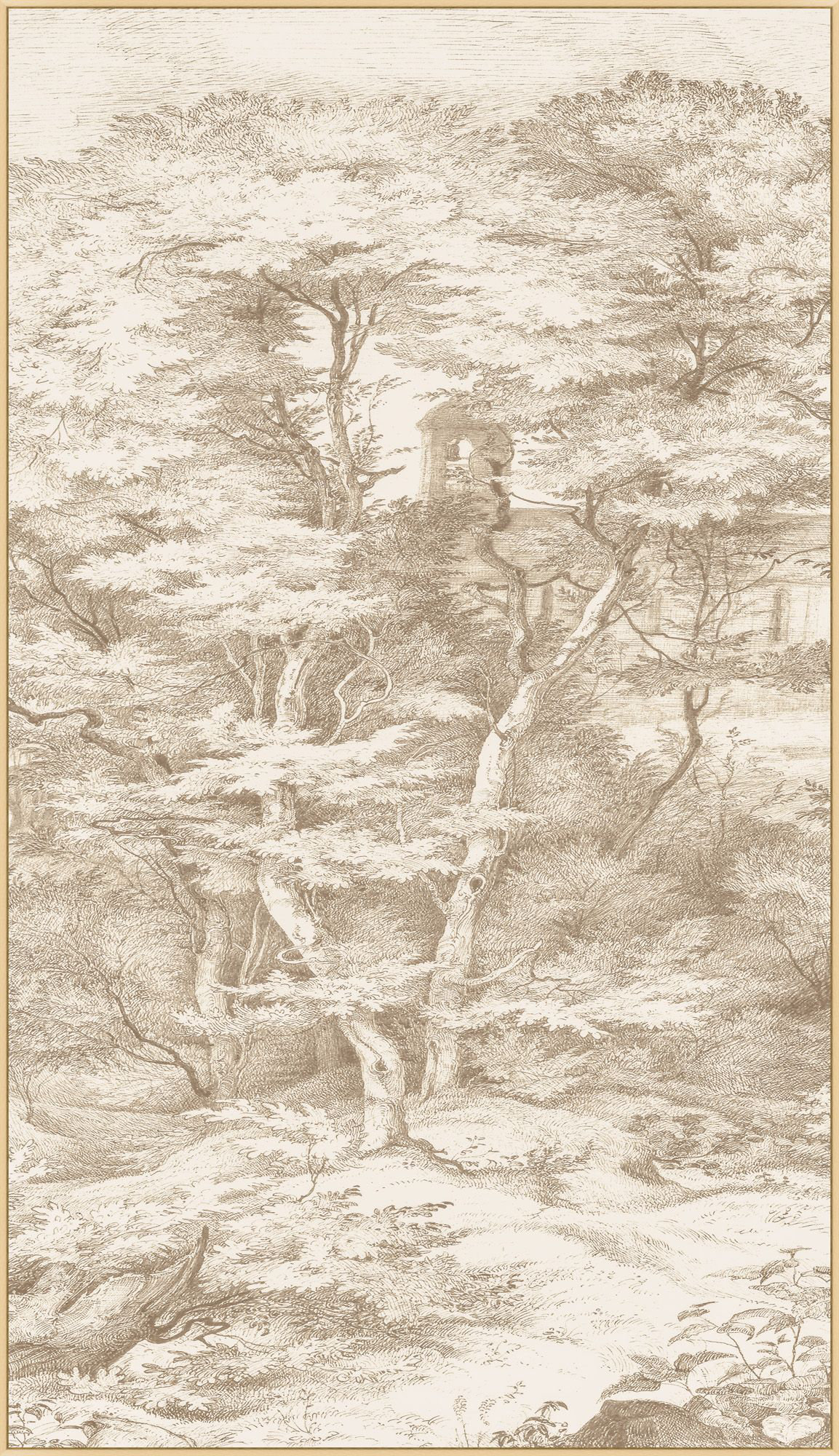 Wendover Art Group Neutral Toile 1 | Wayfair