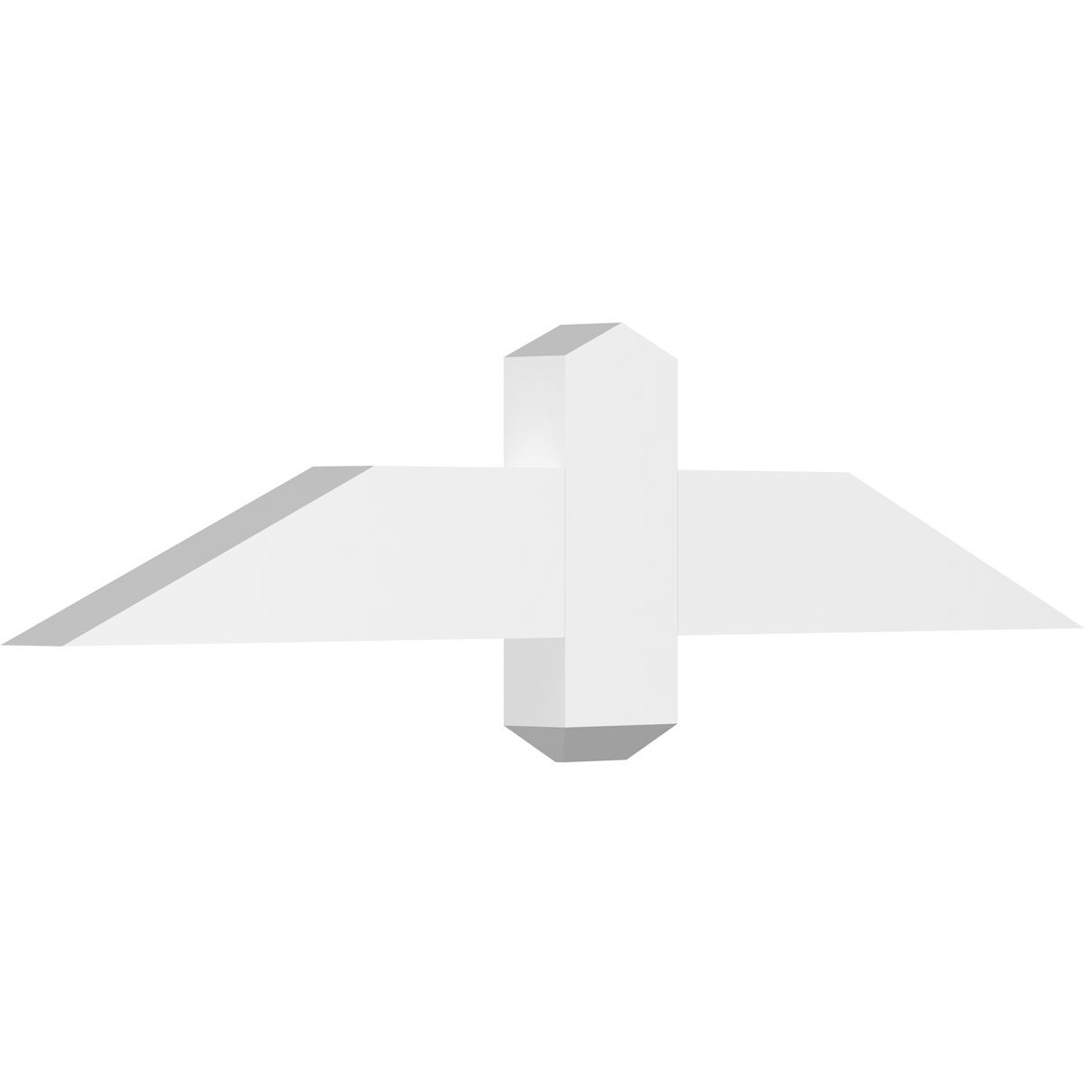 Ekena Millwork Eugene Signature Urethane Gable Bracket, Primed Tan - Wayfair Canada