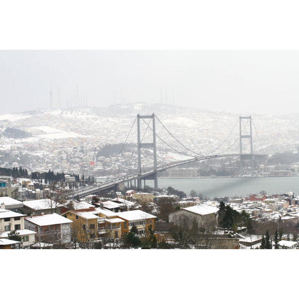 17 Stories Bosphorus Bridge by Sadikgulec - Wrapped Canvas Print ...
