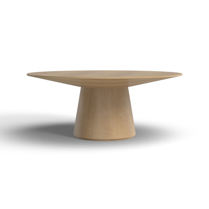 AllModern Royale Solid Wood Top Single Coffee Table & Reviews | Wayfair