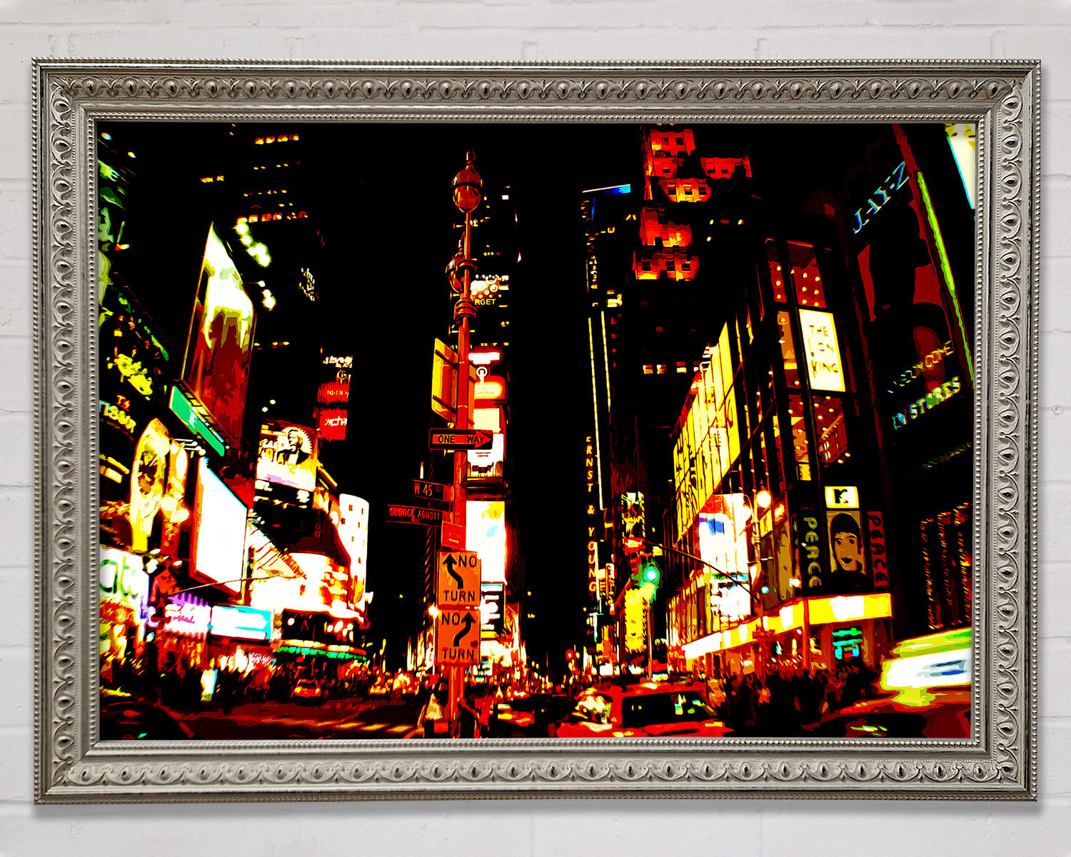 Bright Star Tokyo Broadway At Night - Single Picture Frame Art Prints ...