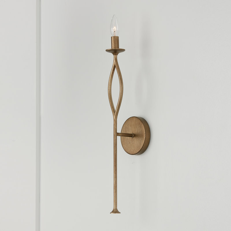 Capital Lighting Cohen Steel Candle Wall Light | Wayfair