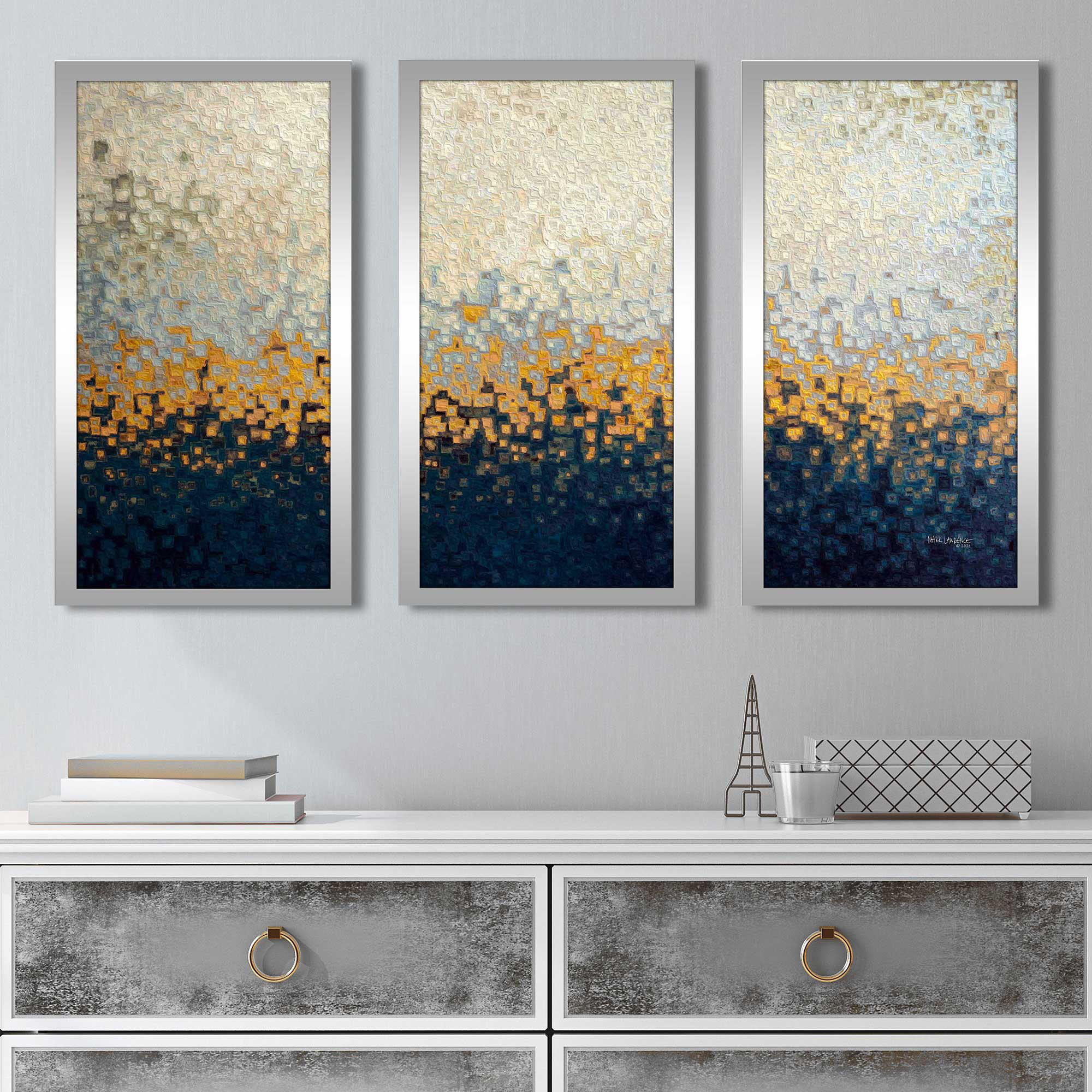 Wrought Studio™ "Psalm 29:2 Worship The Lord" By Mark Lawrence 3 Piece ...
