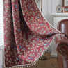 Red Barrel Studio® Jacquard Drapes Bird Patterned Semi Sheer | Wayfair