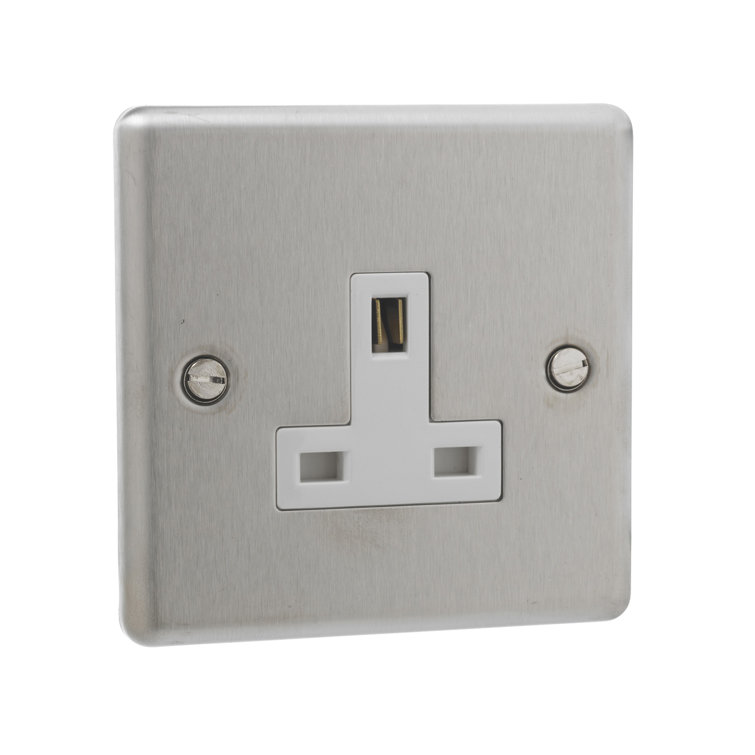 Symple Stuff Single Gang Wall Mounted Socket | Wayfair.co.uk
