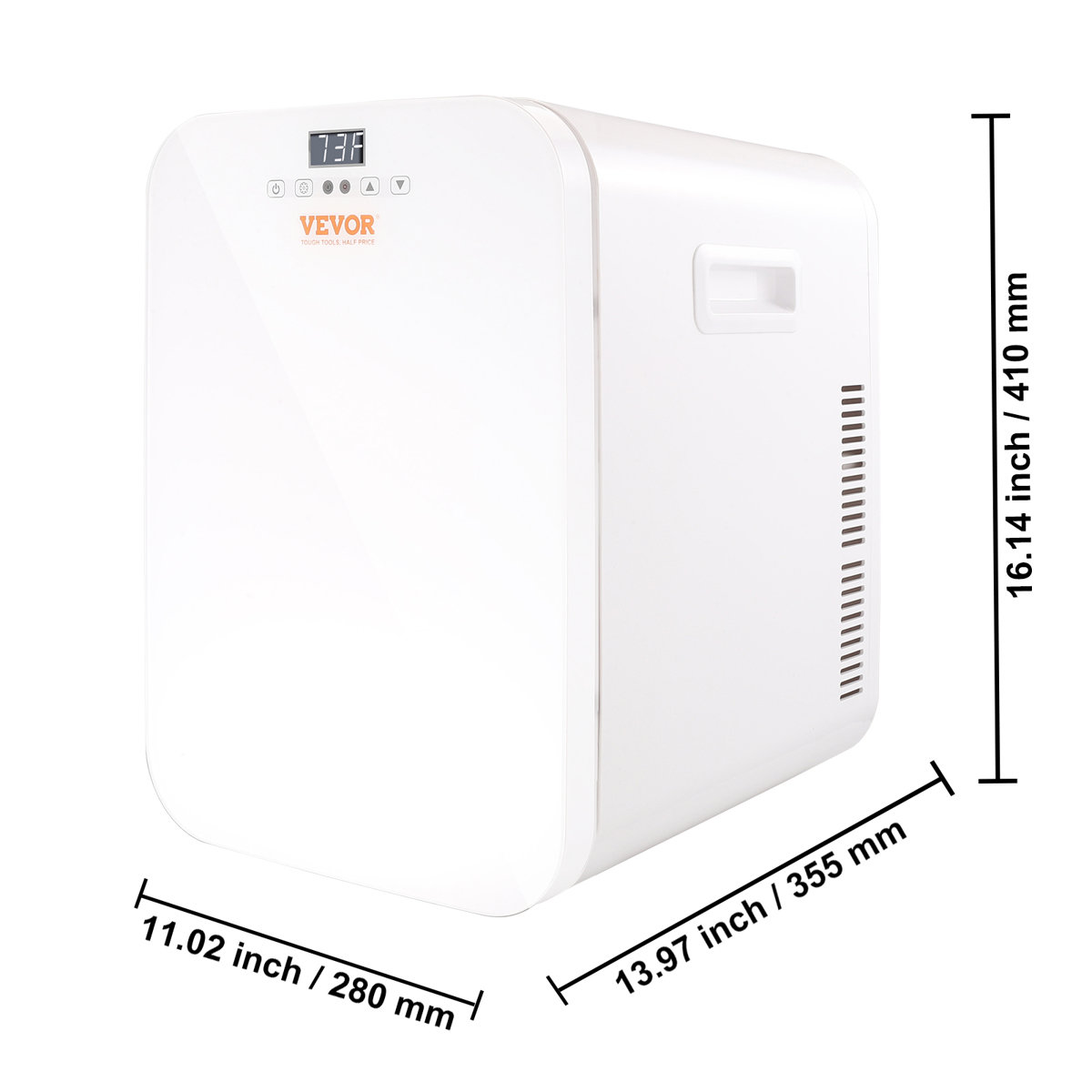 VEVOR 0.7 Cubic Feet Portable Countertop Mini Fridge & Reviews | Wayfair