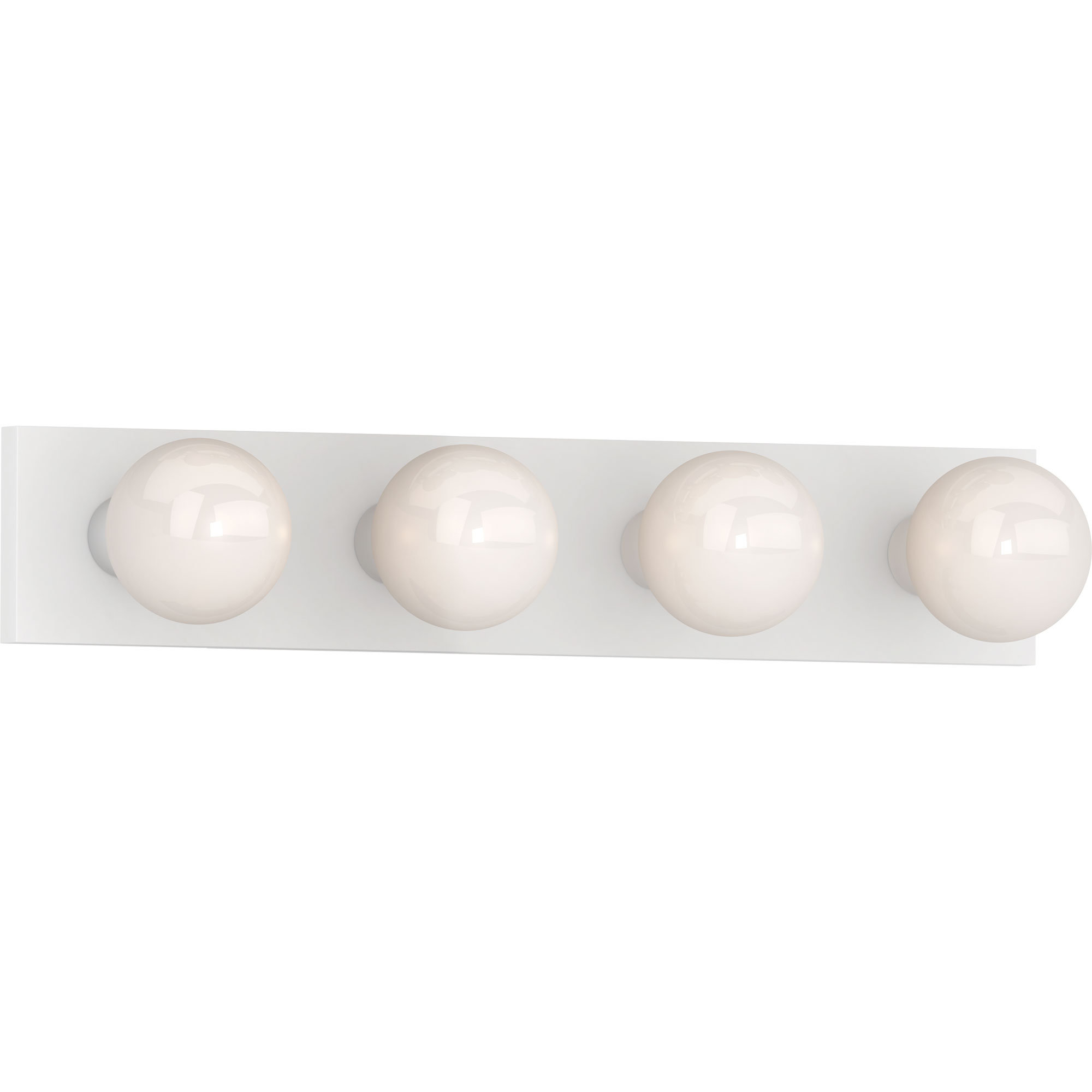 Latitude Run® 4-Light White Vanity Light Bar | Wayfair