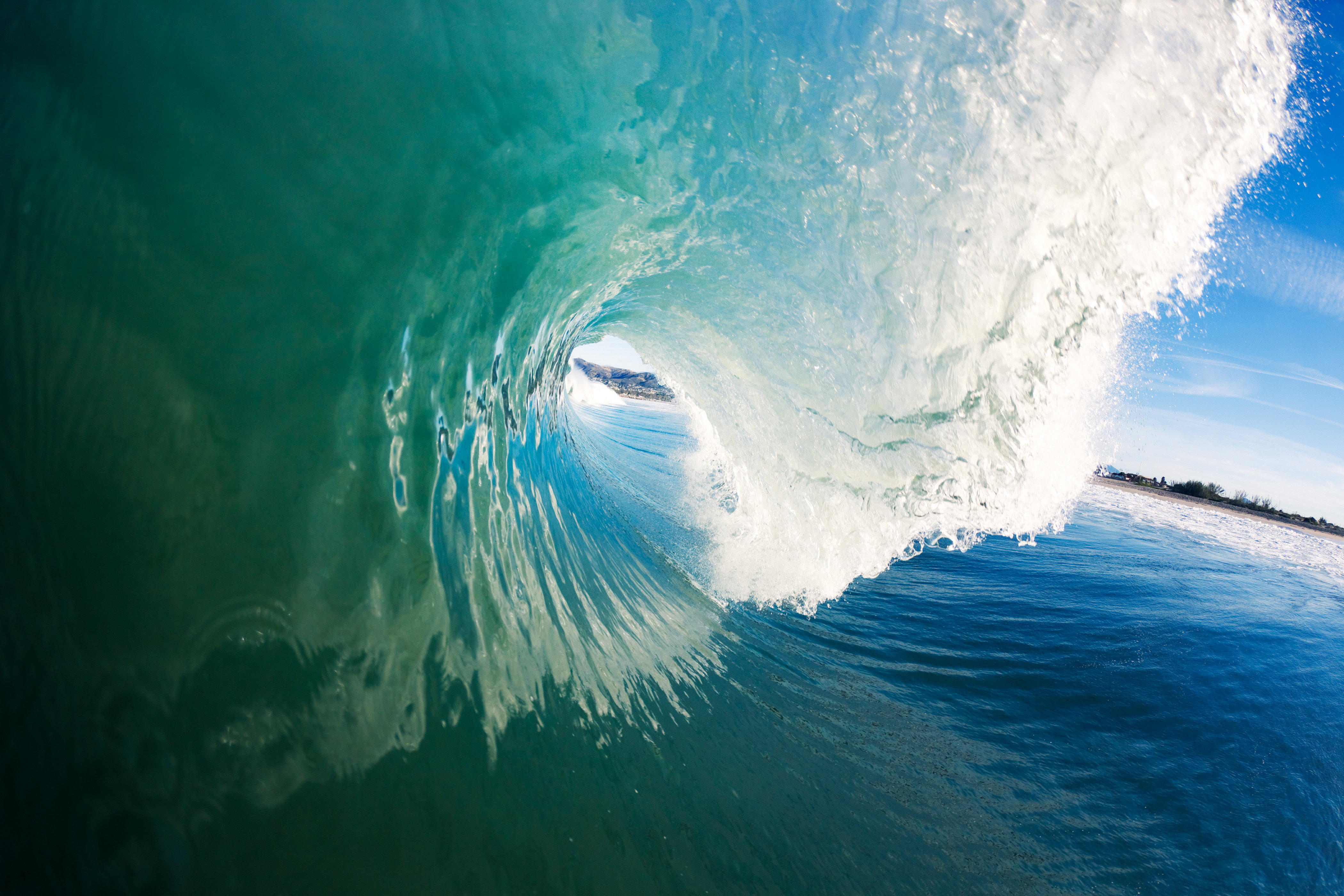 Highland Dunes Ocean Wave - Wrapped Canvas Photograph | Wayfair